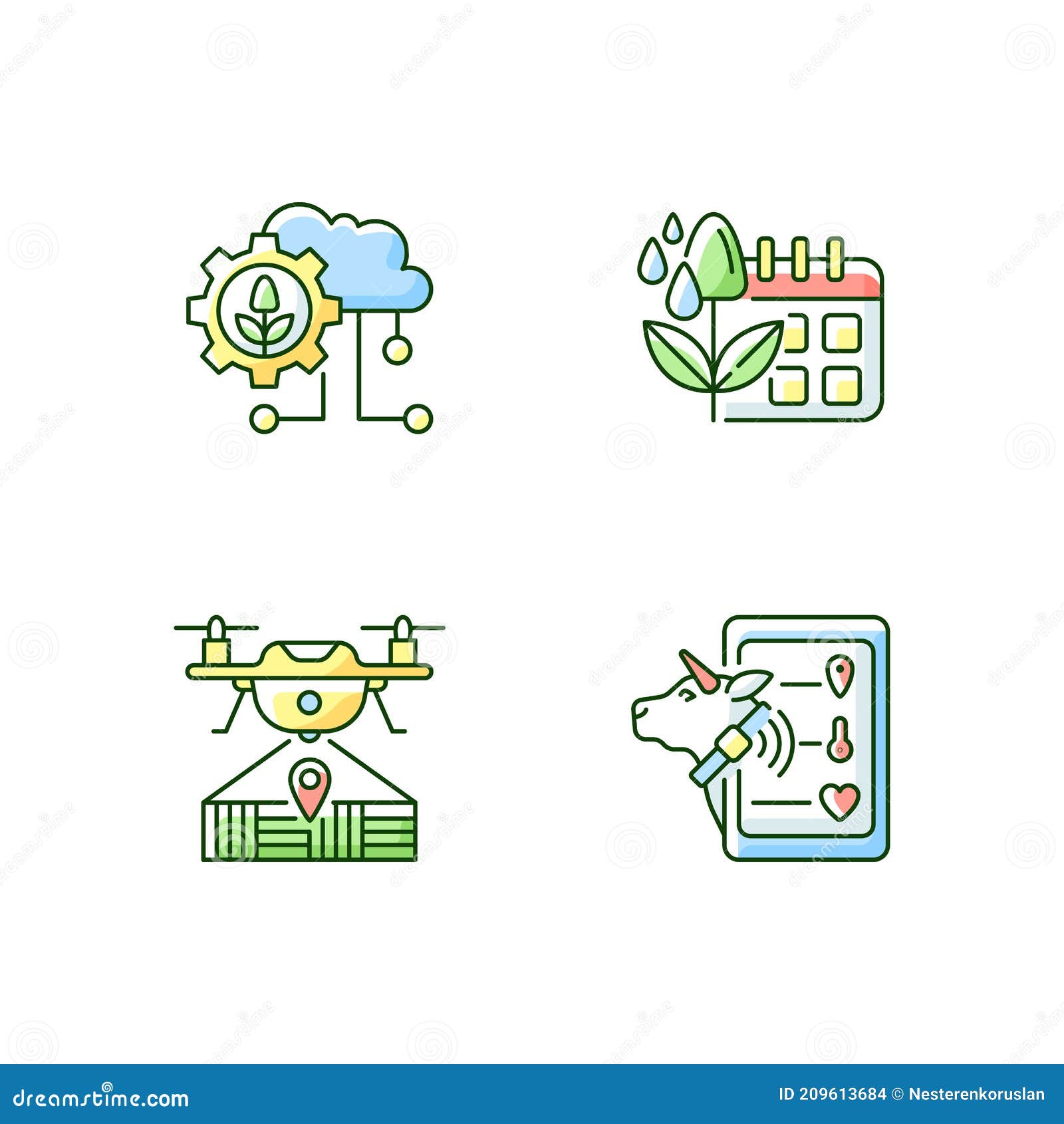 Smart Production Scheduling Stock Illustrations – 15 Smart Production ...