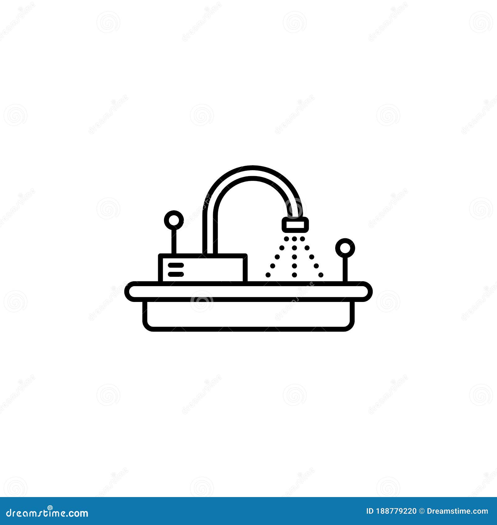 Smart Faucet Icon. Element of Smart House Icon for Mobile Concept and ...