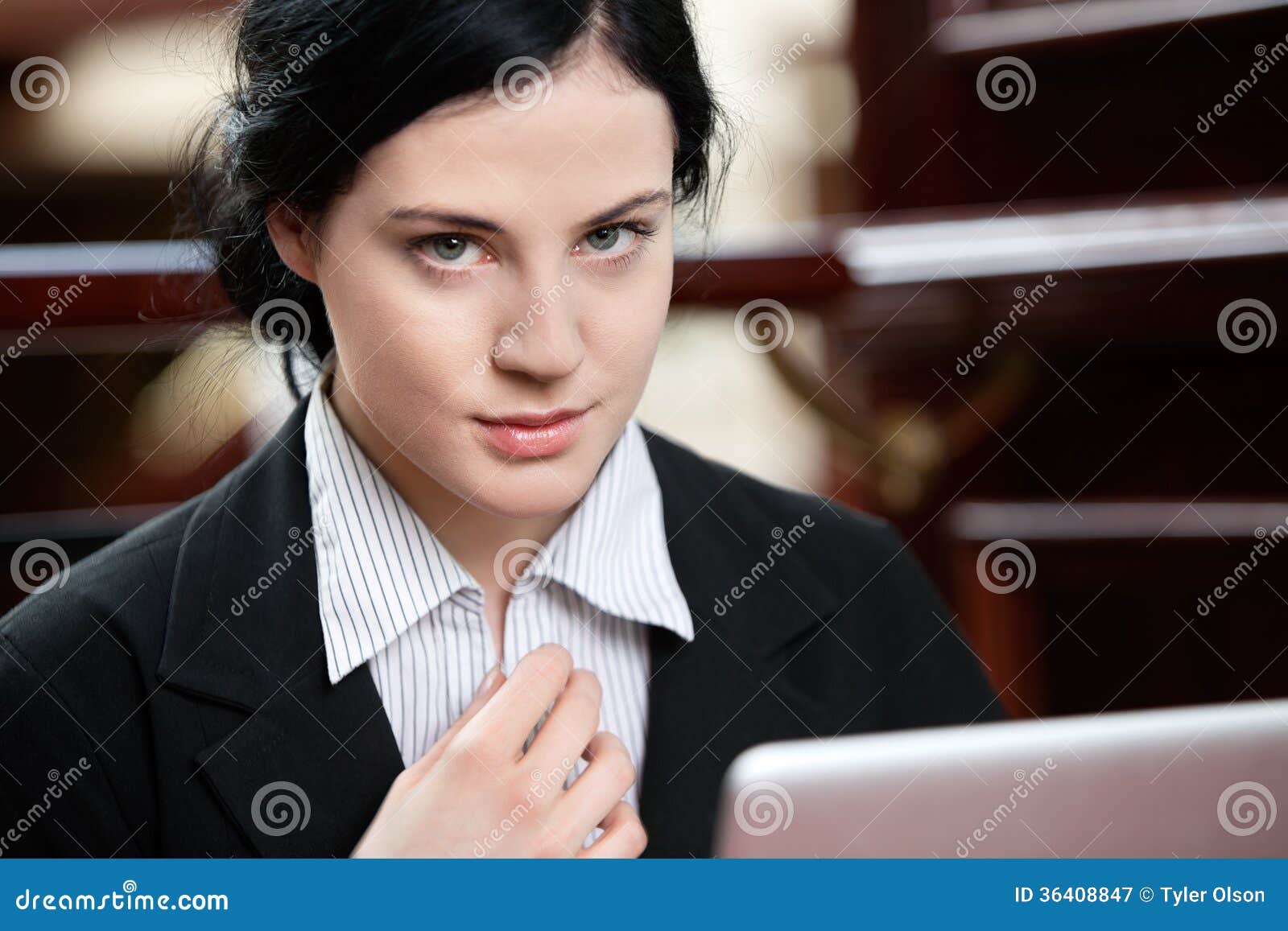 Smart Female Executive stock image. Image of pretty, business - 36408847