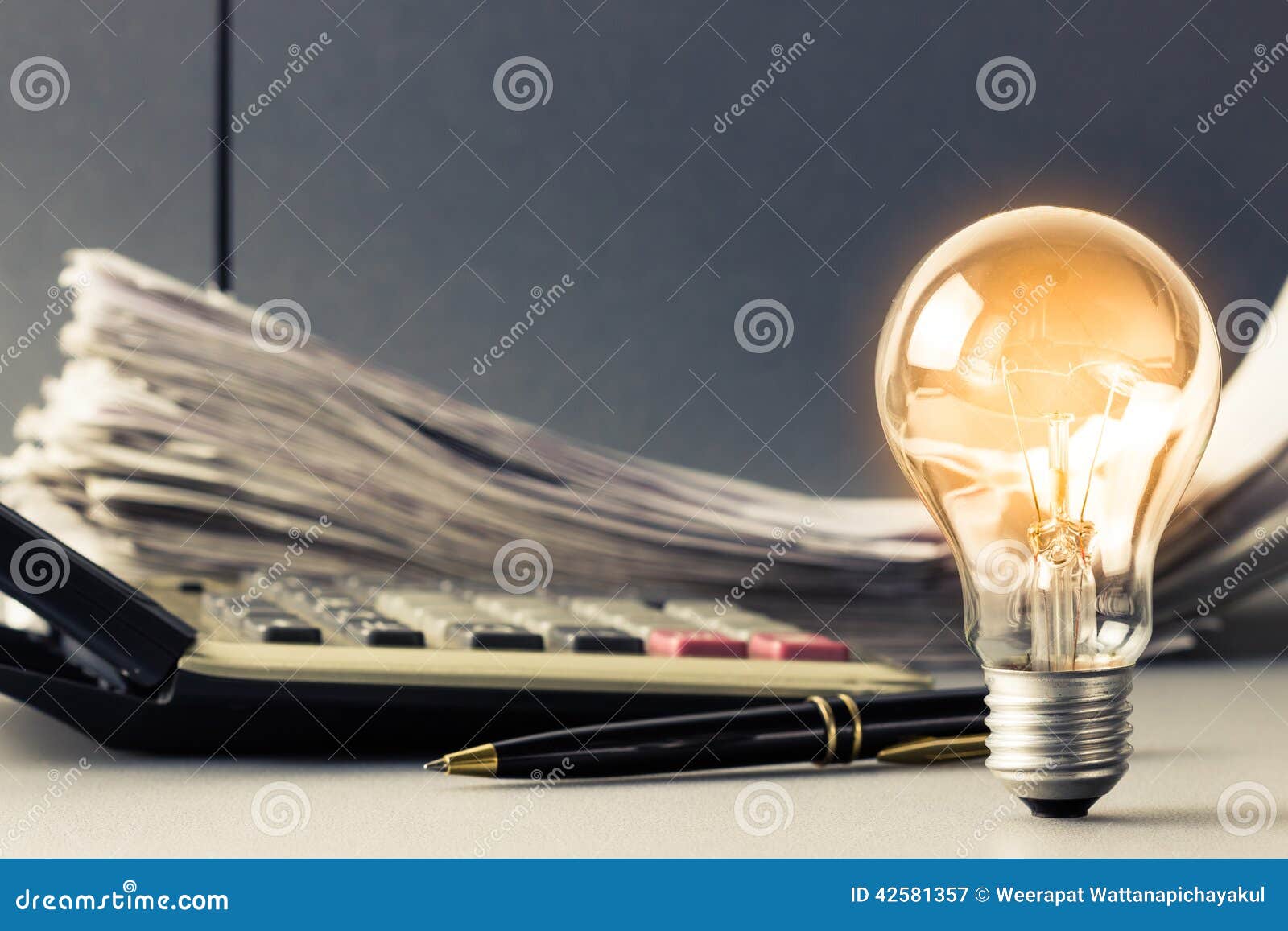 Smart finance stock image. Image of financial, goal, bulb - 42581357