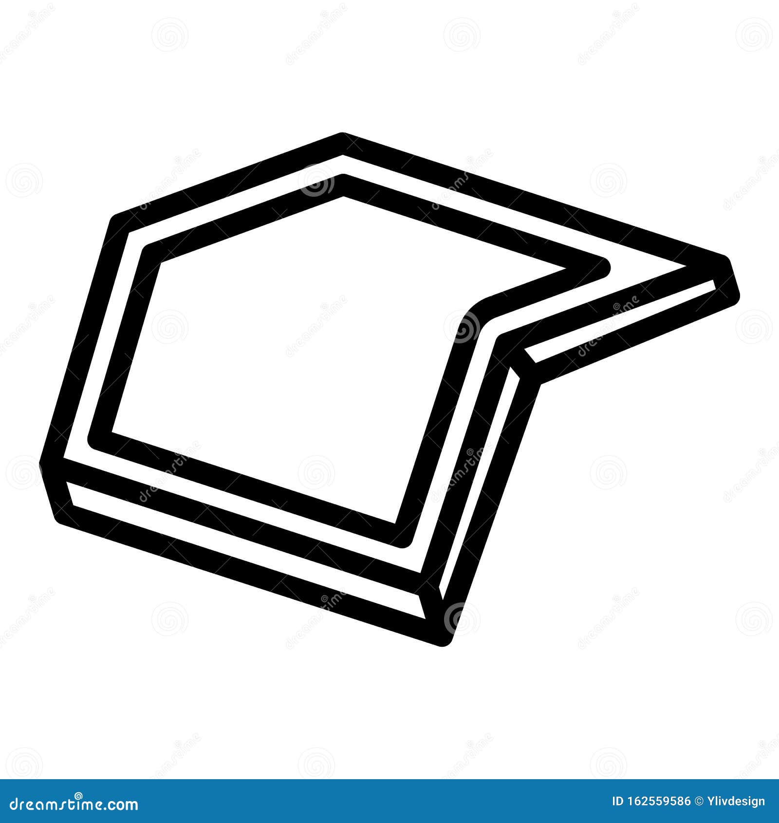 Foldable Phone Icon Vector From Futuristic Technology Concept. Thin ...