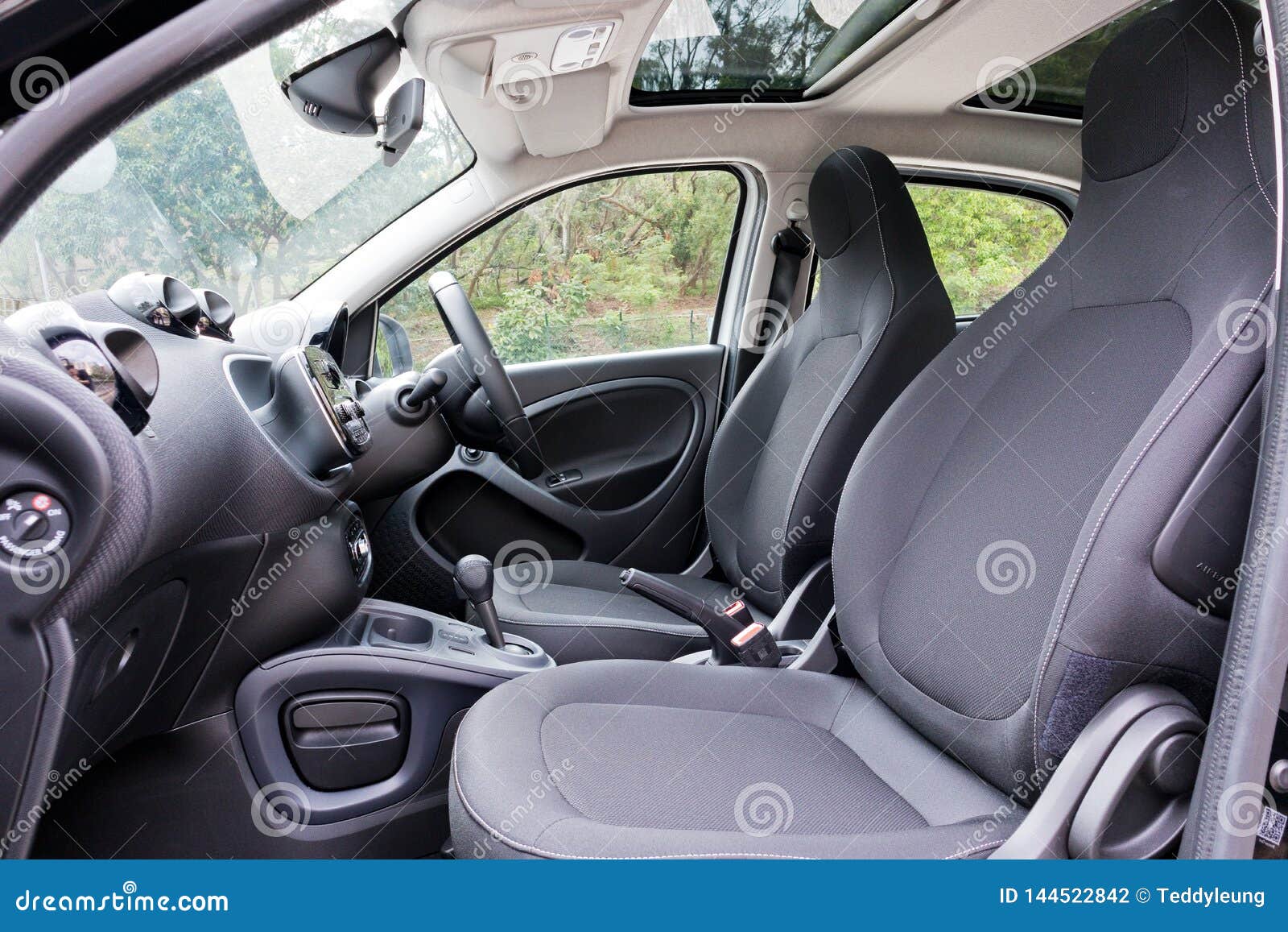 Smart forfour EV Interior editorial photography. Image of auto - 144522842