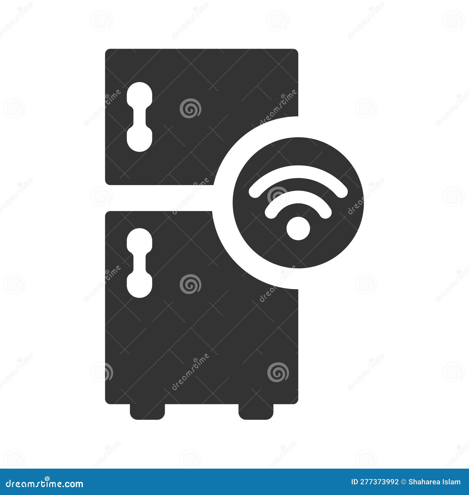 Smart freeze icon stock vector. Illustration of control - 277373992