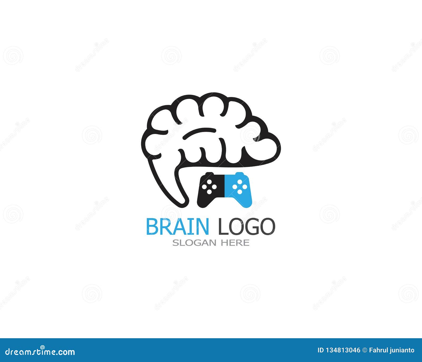 Smart Game Icon Logo Template Stock Vector - Illustration of isolated ...