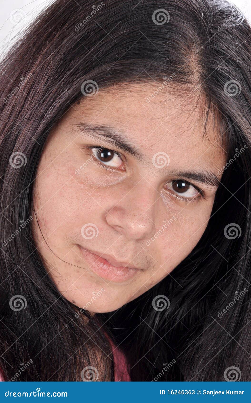 Smart girl stock image. Image of expressions, teenage - 16246363