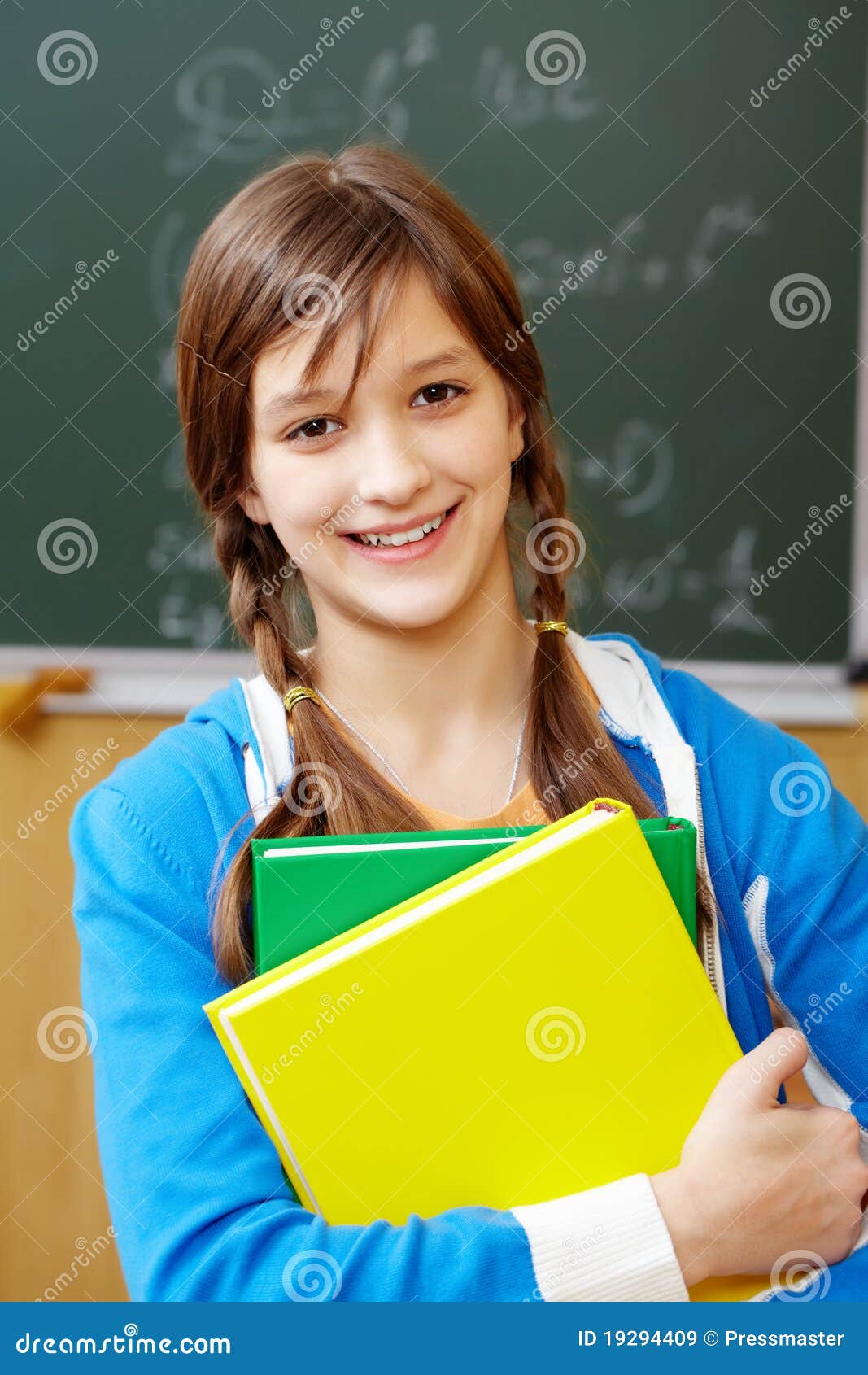 Smart girl stock image. Image of cheerful, contemporary - 19294409