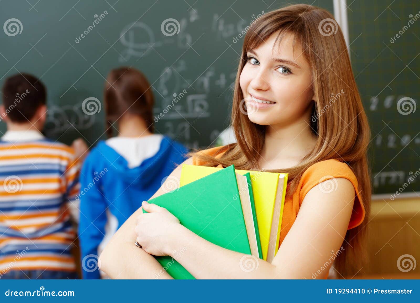 Smart girl stock photo. Image of female, contemporary - 19294410