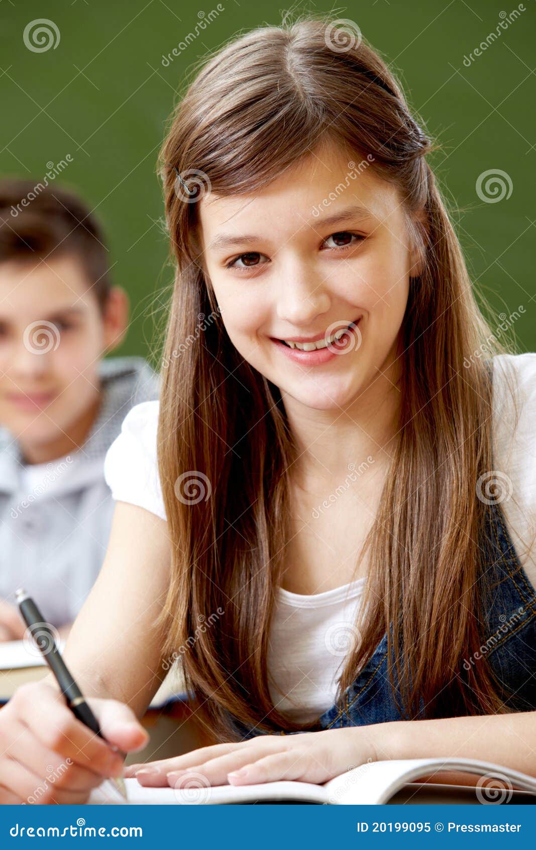 Smart girl stock image. Image of contemporary, glance - 20199095