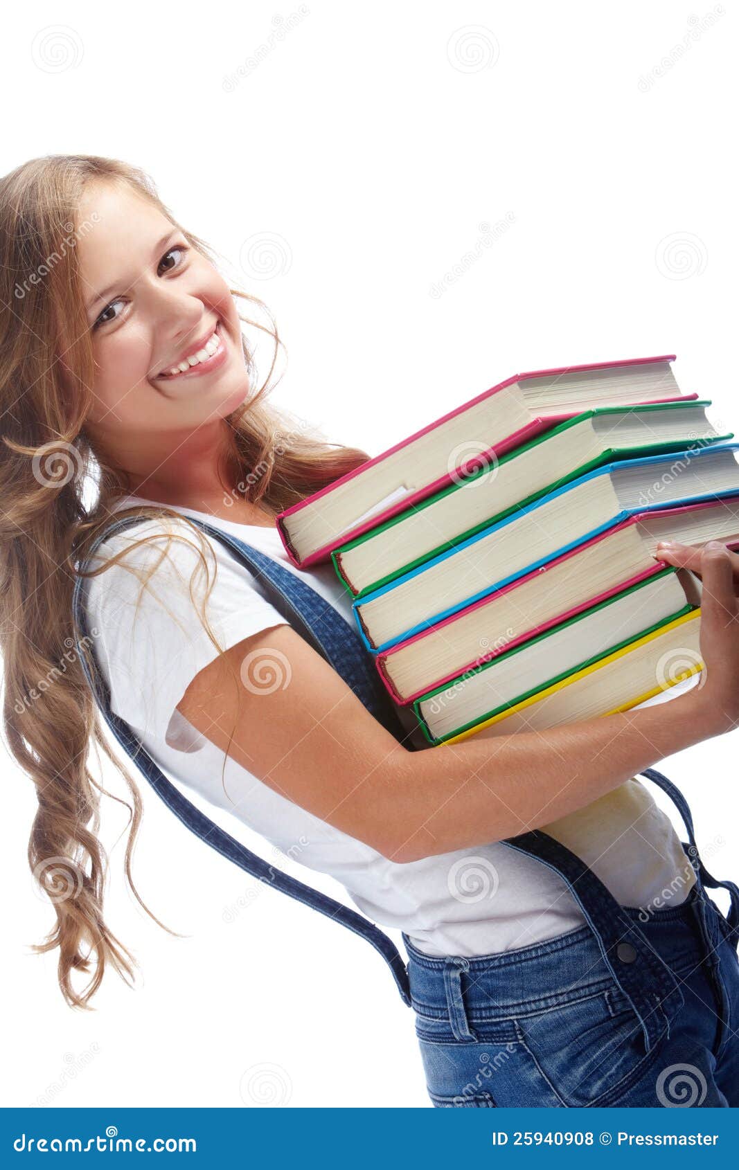 Smart girl stock photo. Image of casual, attractive, adolescent - 25940908