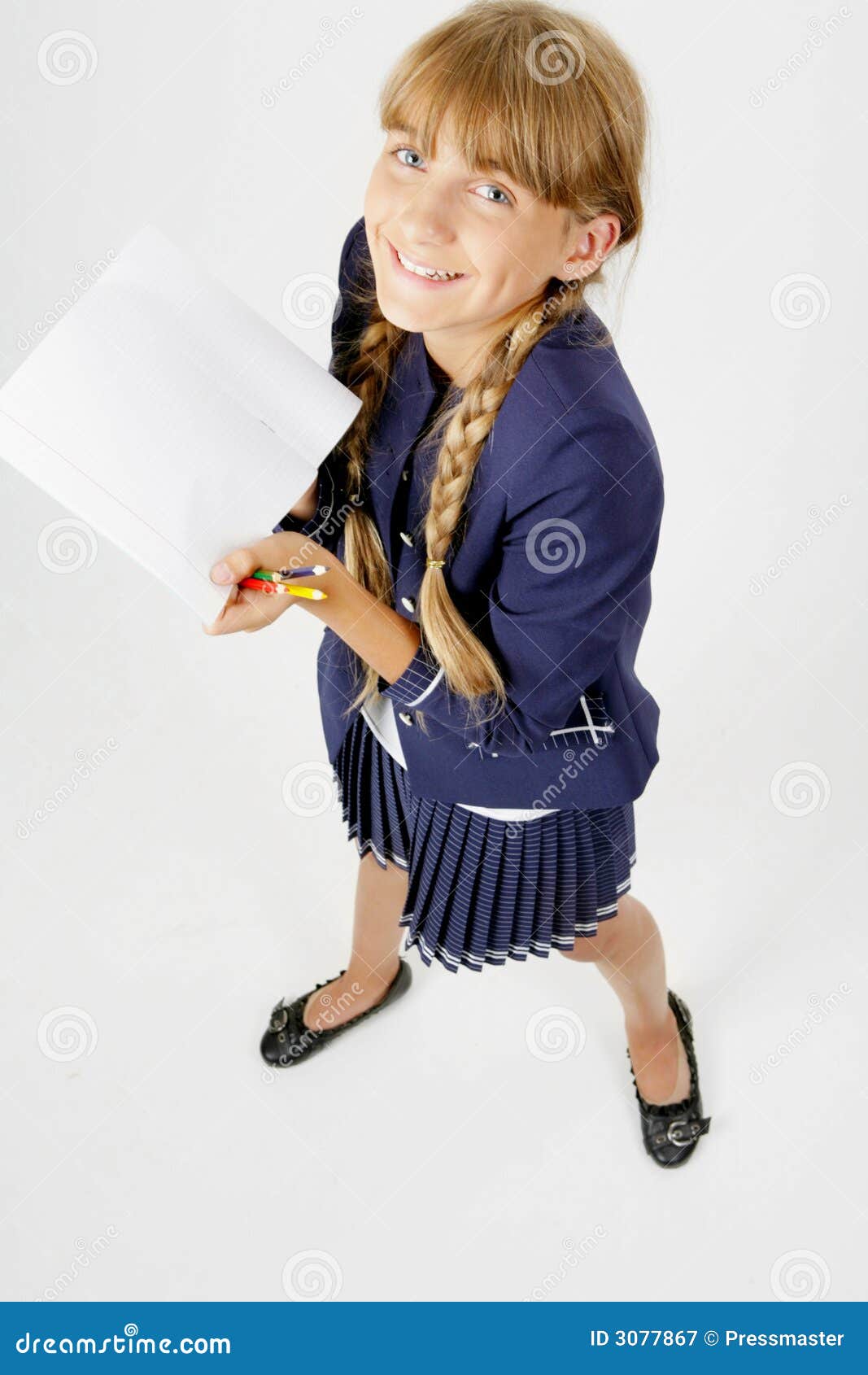 Smart girl stock image. Image of adorable, happy, people - 3077867