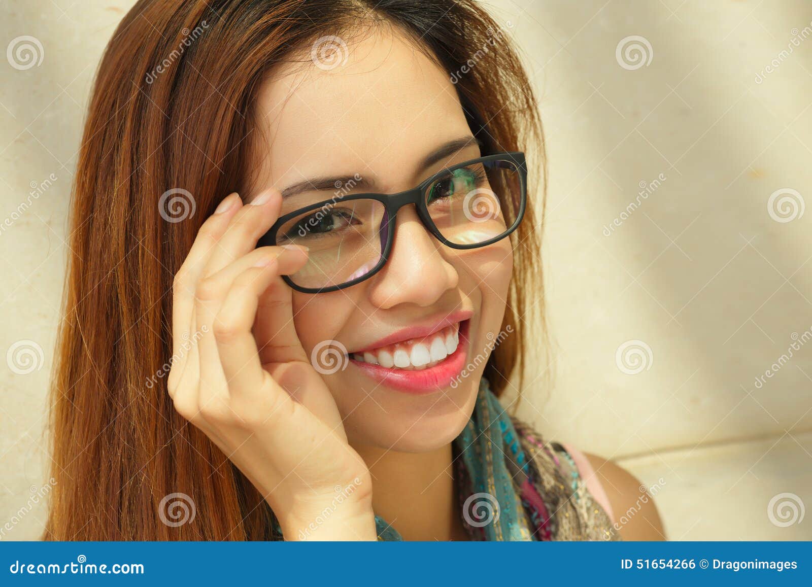 Smart girl stock photo. Image of eyesight, vision, young - 51654266