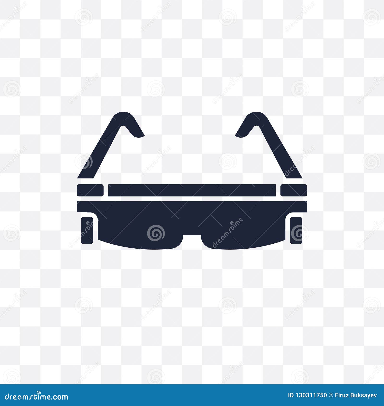Smart Glasses Transparent Icon. Smart Glasses Symbol Design from Stock ...