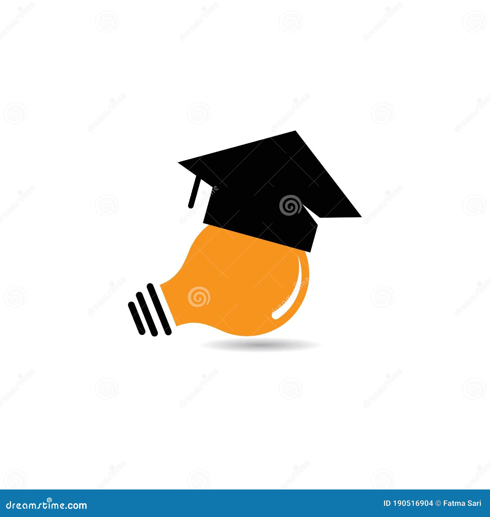Smart Graduate Logo Template Vector Icon Stock Vector - Illustration of ...