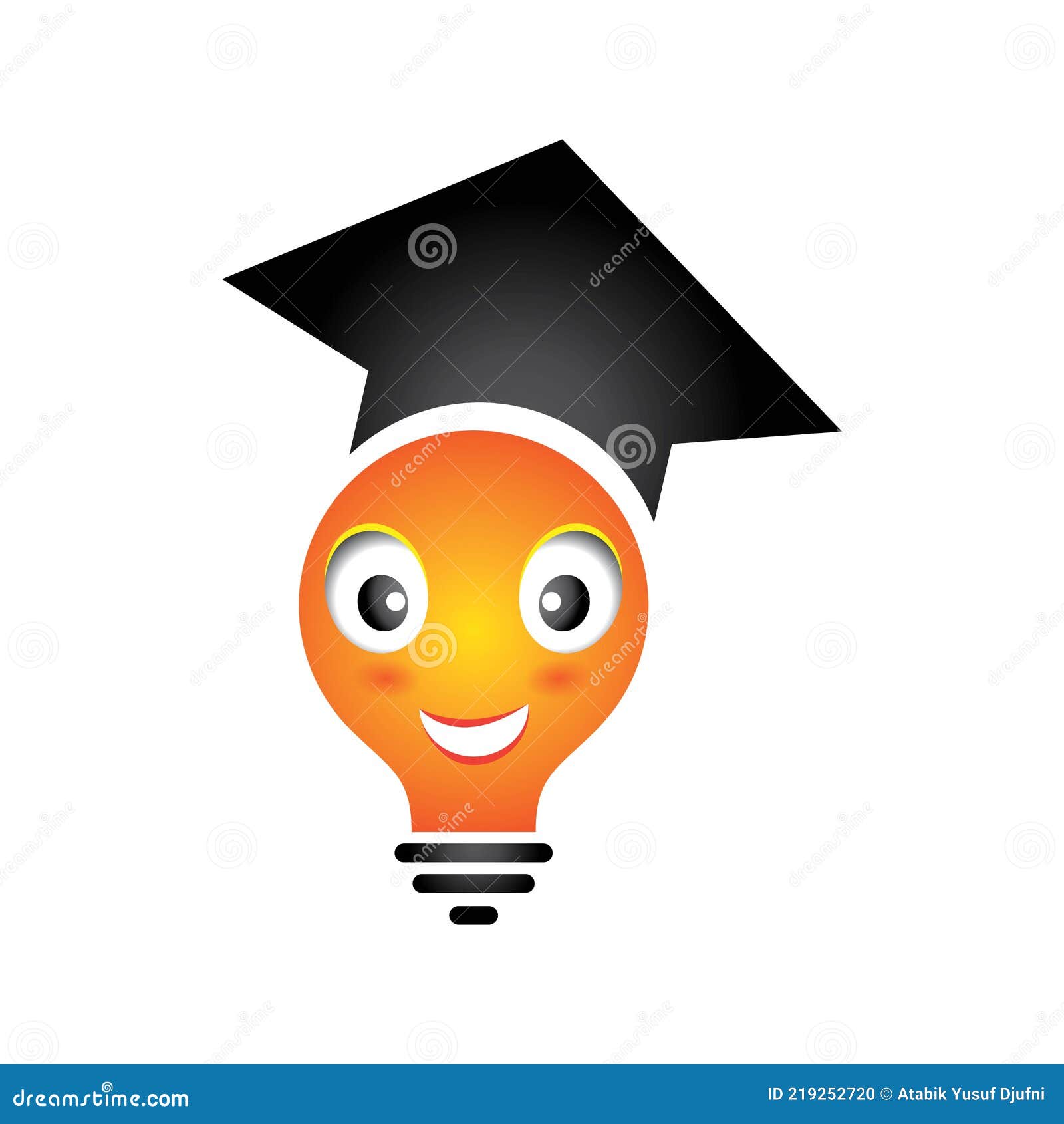 Smart Graduate Education Logo Cartoon Vector | CartoonDealer.com #205744023
