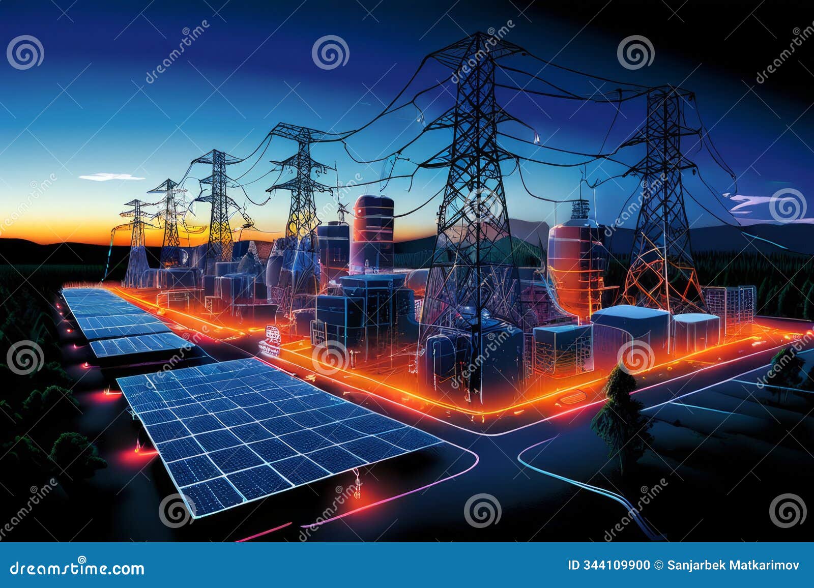 Smart Grid Demand Response a Illustration of a System that Manag Stock ...