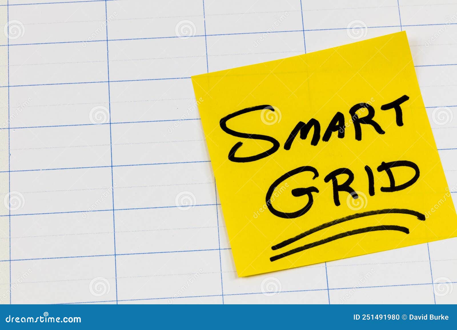 Smart Grid Energy Power Industry Electricity Ai Technology Stock Photo ...