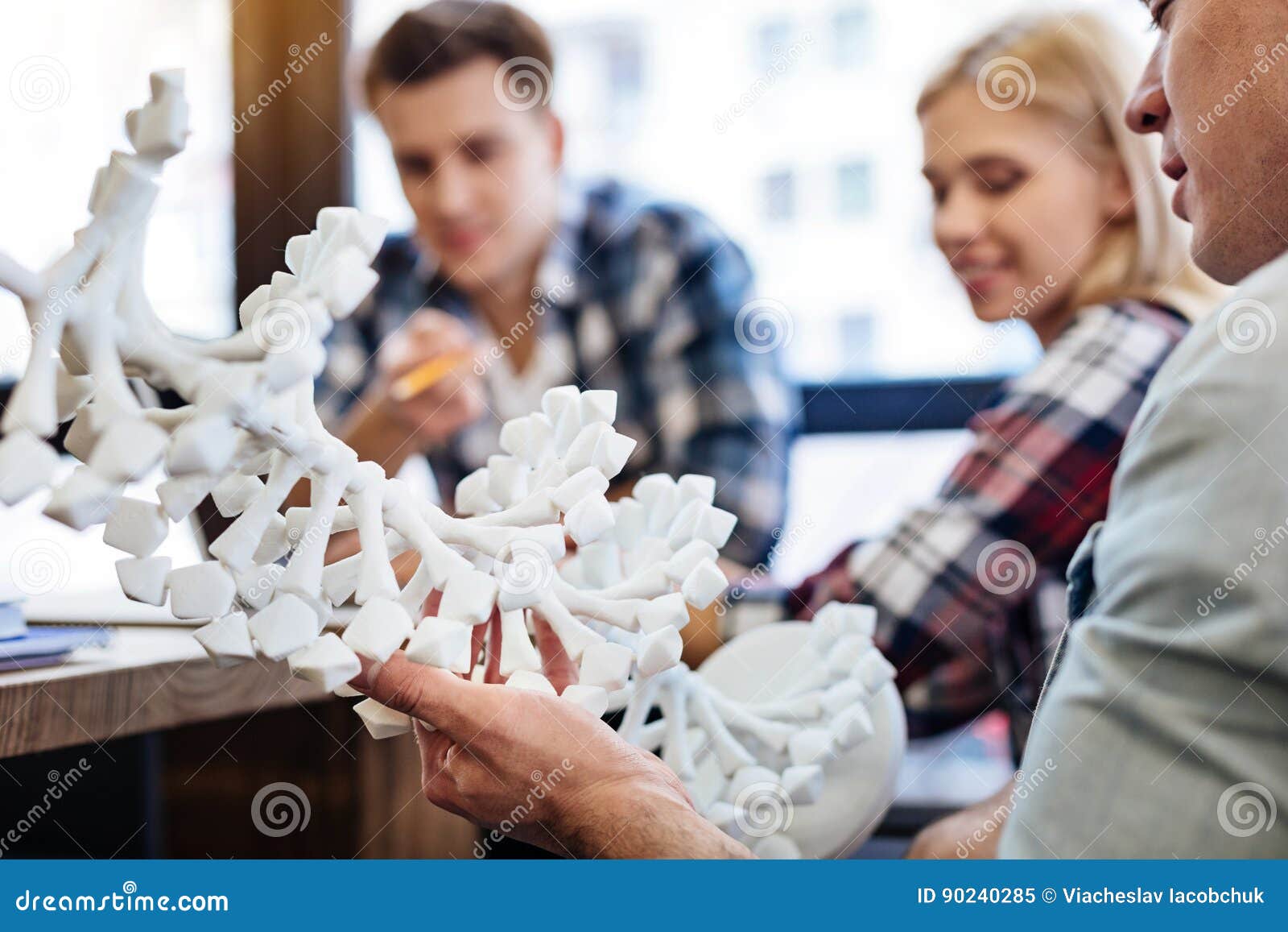 Smart Group of Students Learning Together Stock Image - Image of grade ...