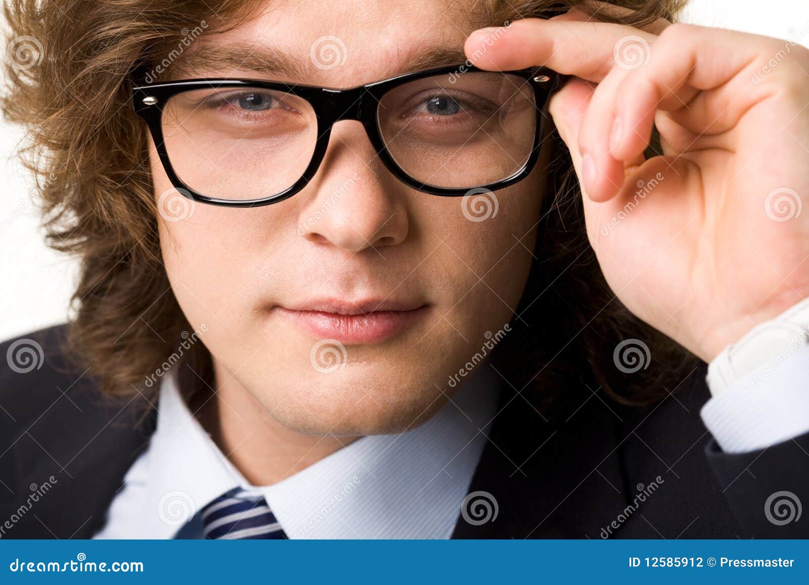 Smart Guy Stock Photography - Image: 12585912