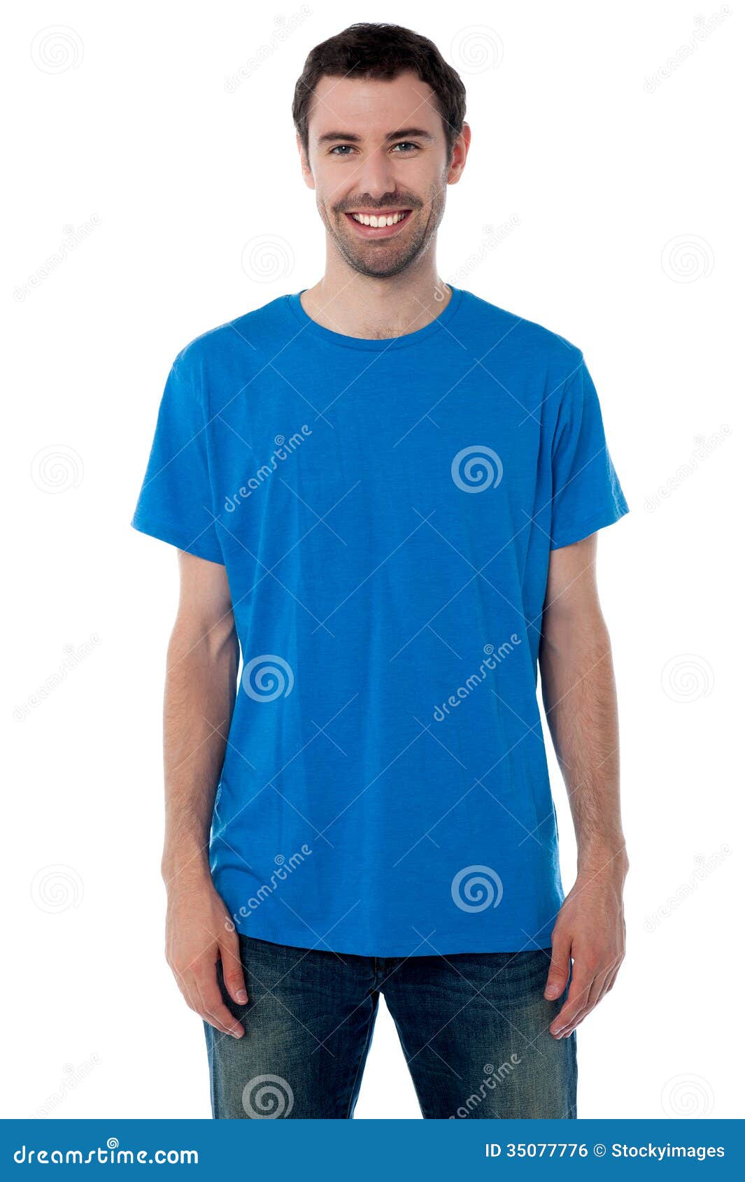 Smart guy posing casually stock photo. Image of modern - 35077776