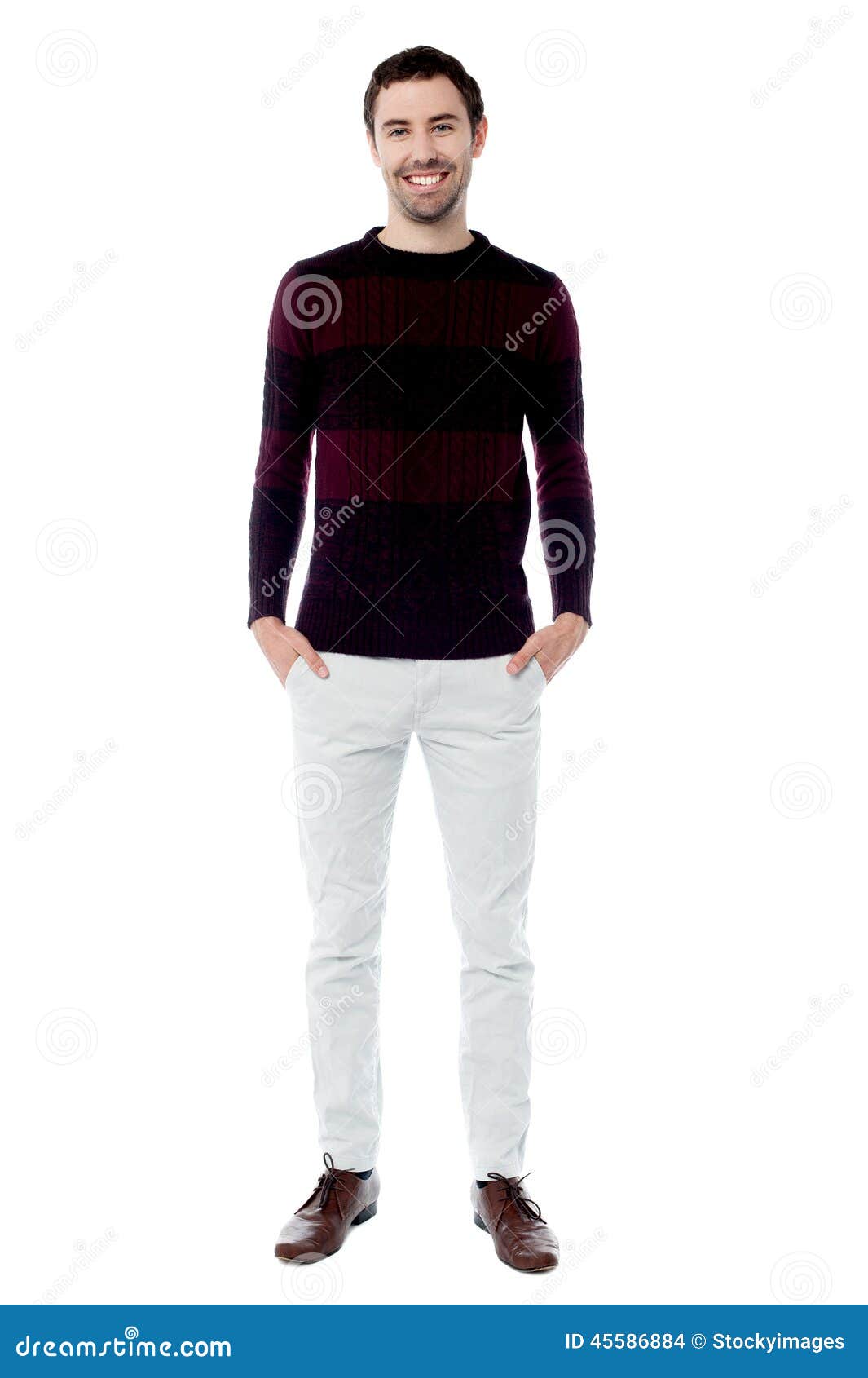 Smart guy posing in style stock photo. Image of fashion - 45586884