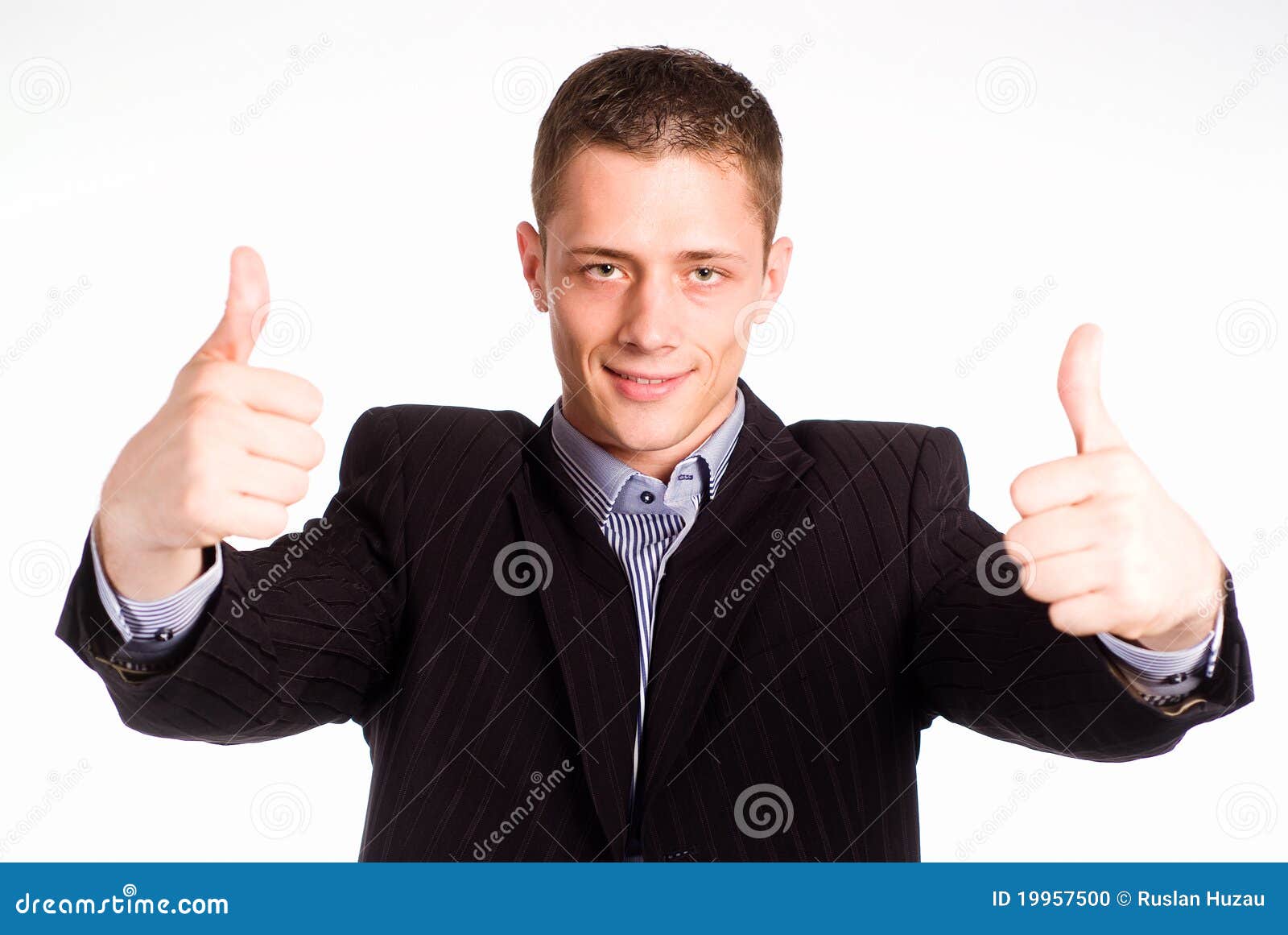 Smart guy in suit stock photo. Image of modern, smile - 19957500