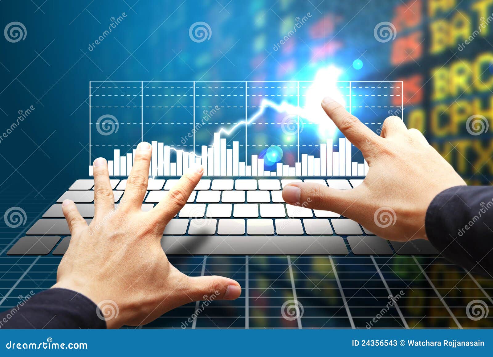 Graph Hand High Keyboard Smart Typing Photos - Free & Royalty-Free ...
