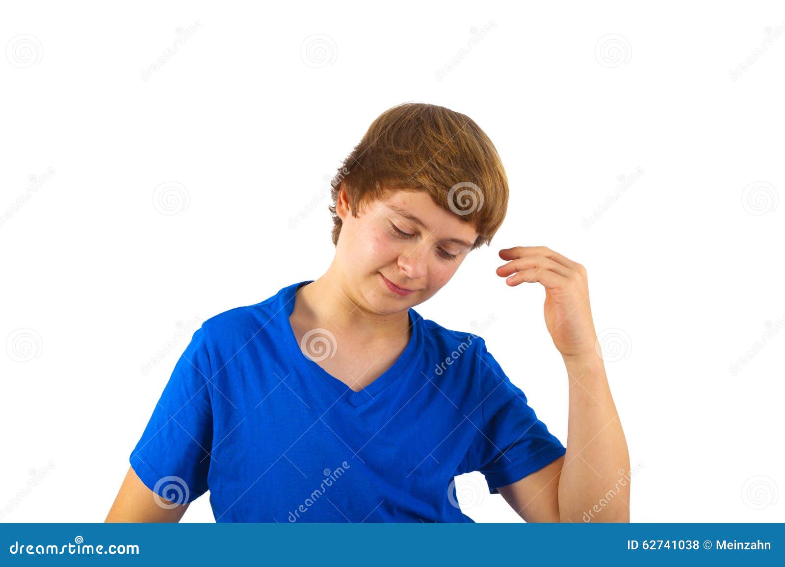 Smart Happy Young Boy Posing Stock Photo - Image of fashion, male: 62741038