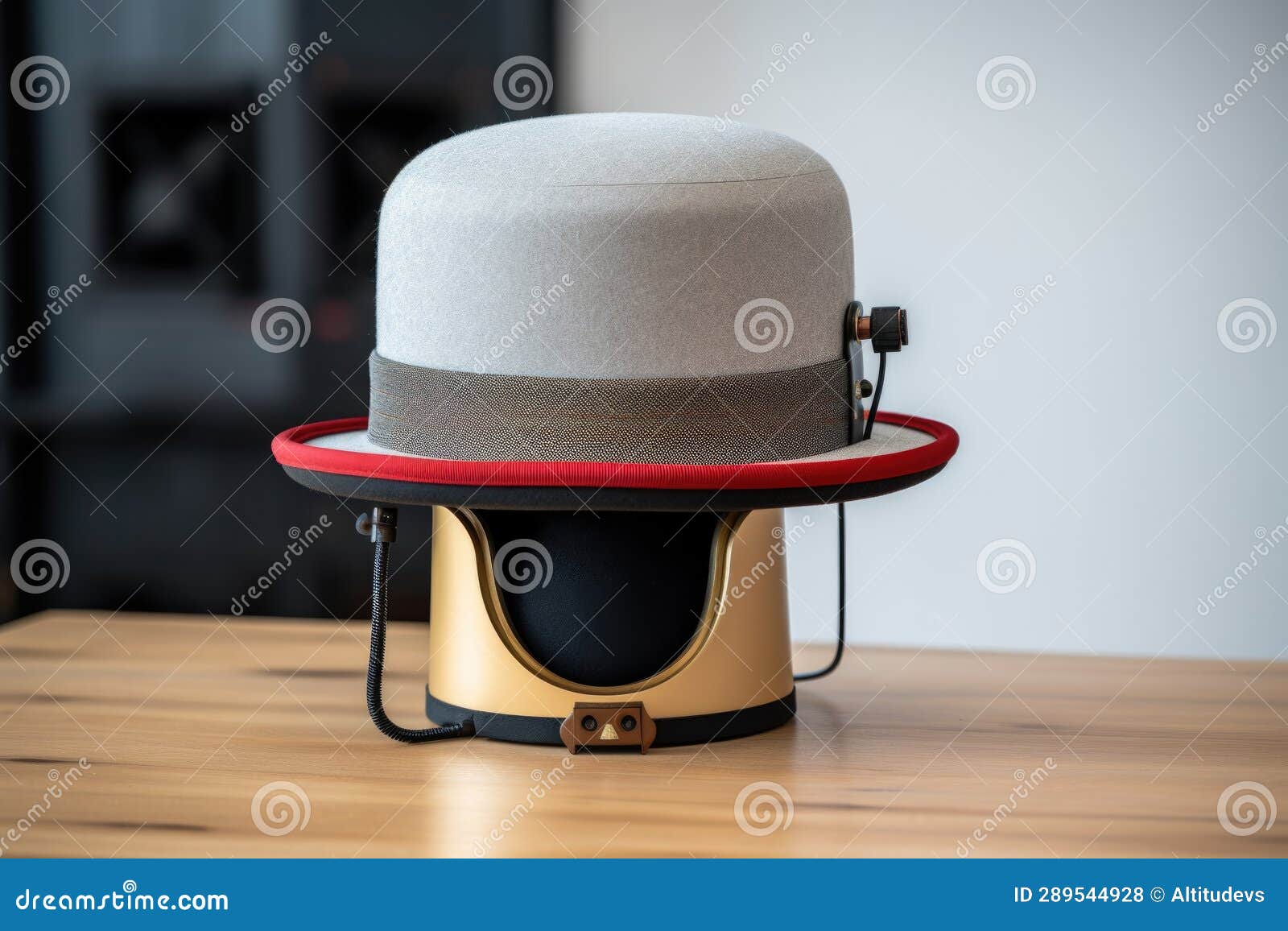 Smart Hat with Bluetooth Speaker and Microphone Stock Photo - Image of ...