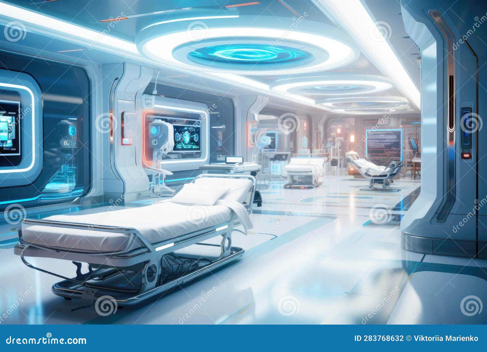 Smart Healthcare Solutions: Integrating Technology To Improve Outcomes Stock Illustration ...