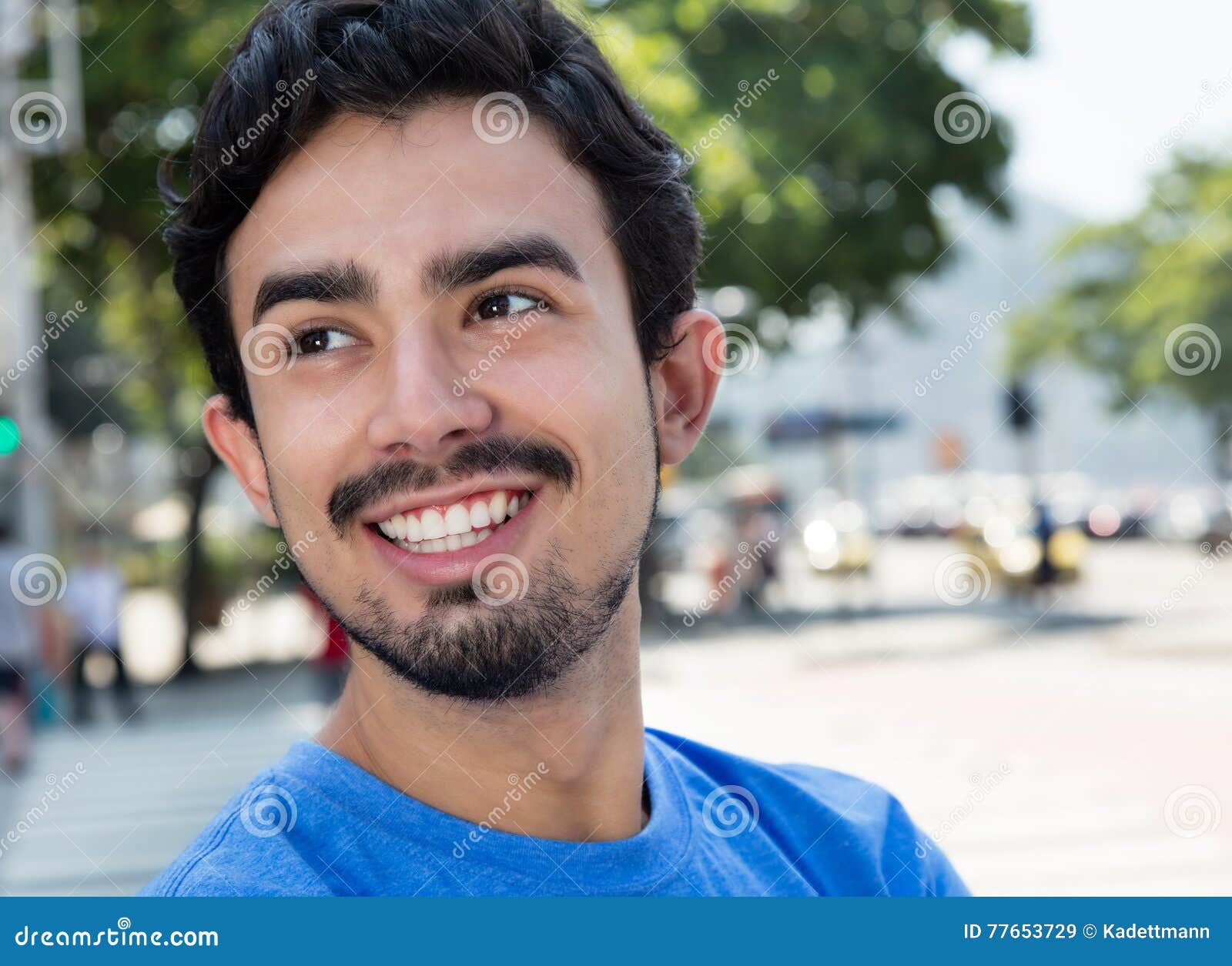 Smart Hispanic Guy in the City Stock Image - Image of argentinian ...