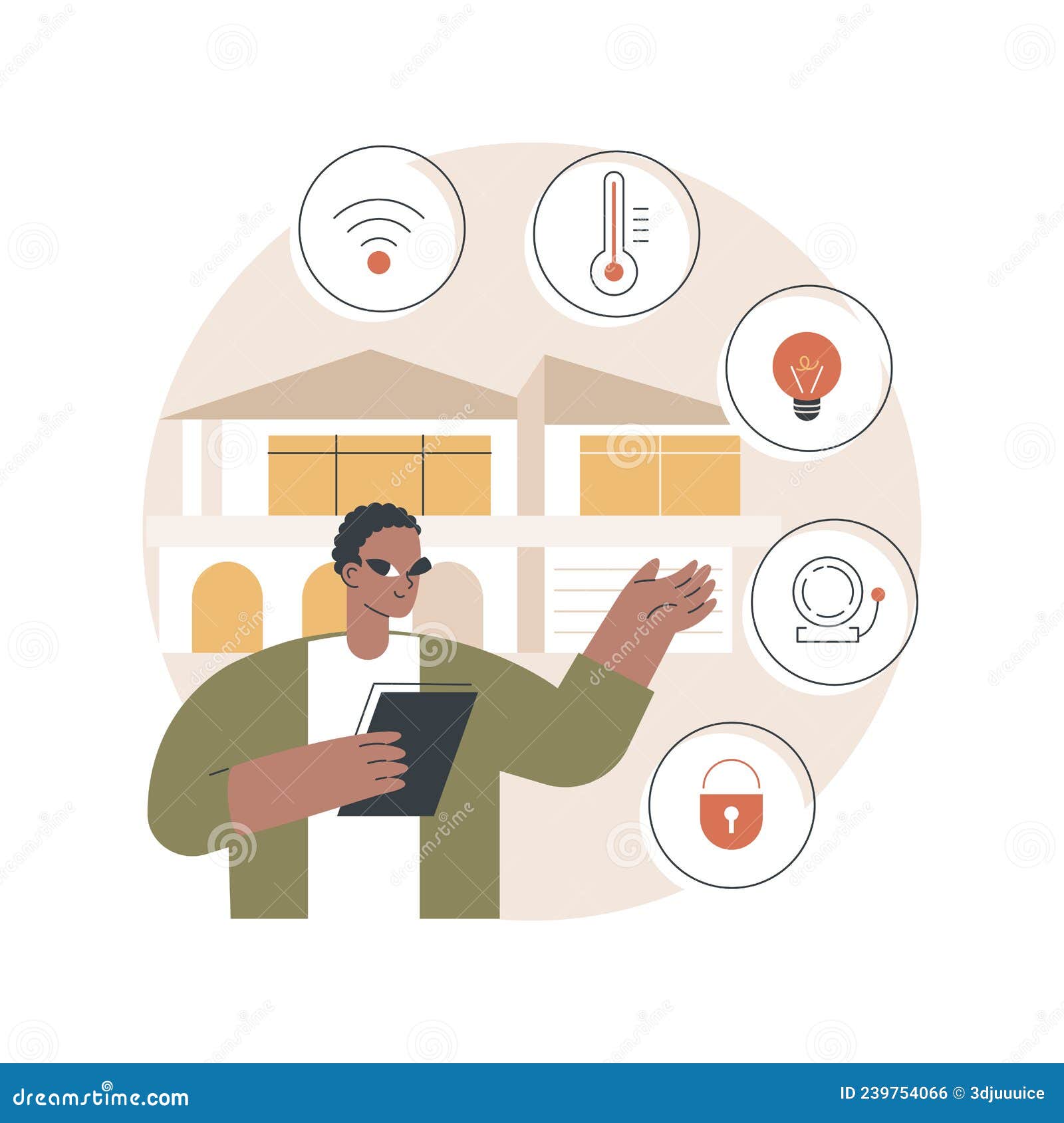 Smart Home 2.0 Abstract Concept Vector Illustration Stock Vector ...