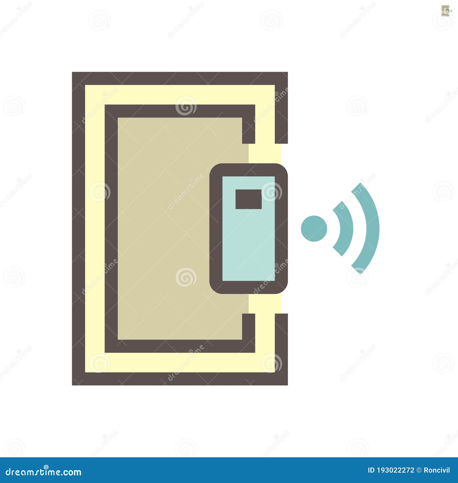 Automatic Door Icons. Elevator Symbols. Vector Illustration ...