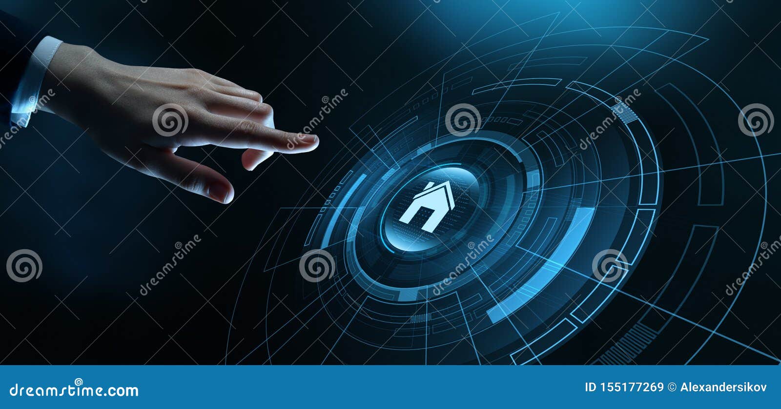 Smart Home Automation Control System. Innovation Technology Internet ...