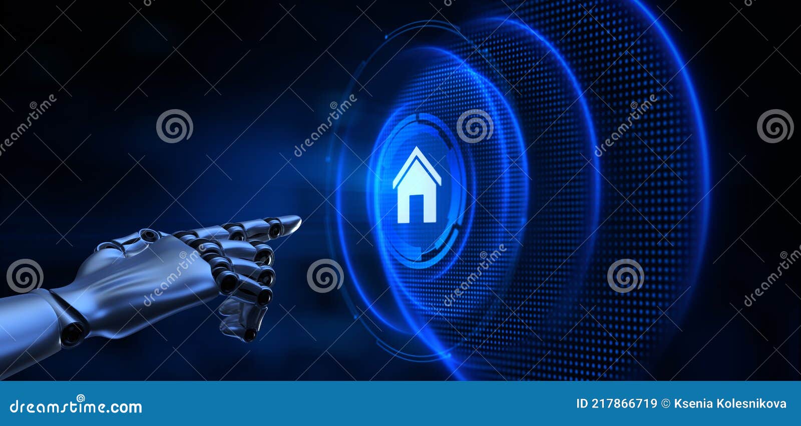 Smart Home Automation Wireless Control IOT Internet of Things Concept ...