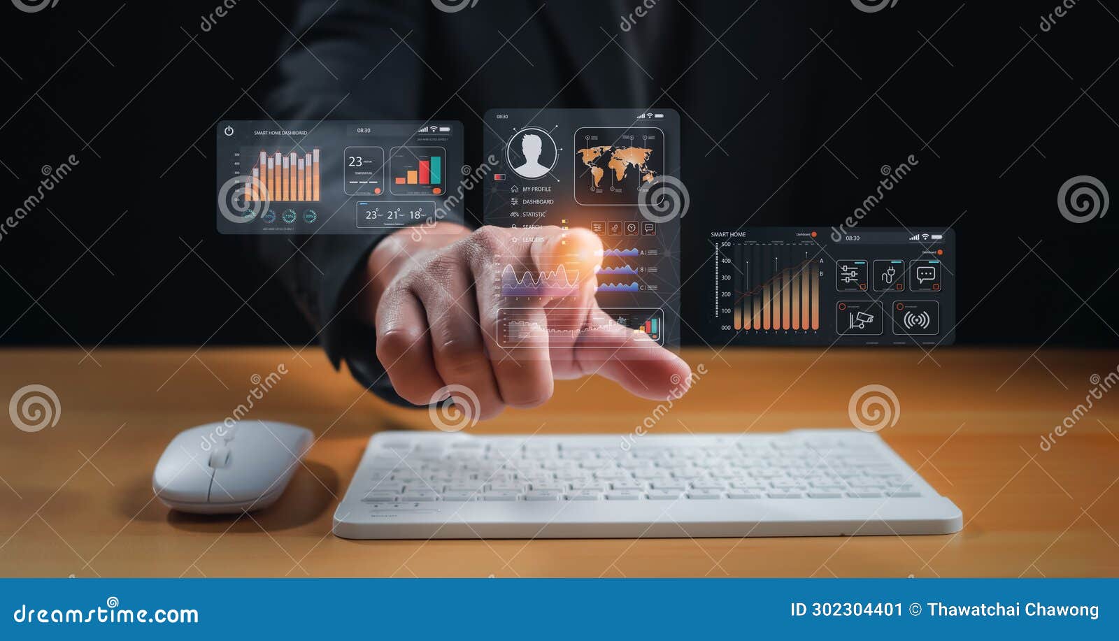 Smart Home Concept, Smart Home Automation Control System, Innovation ...