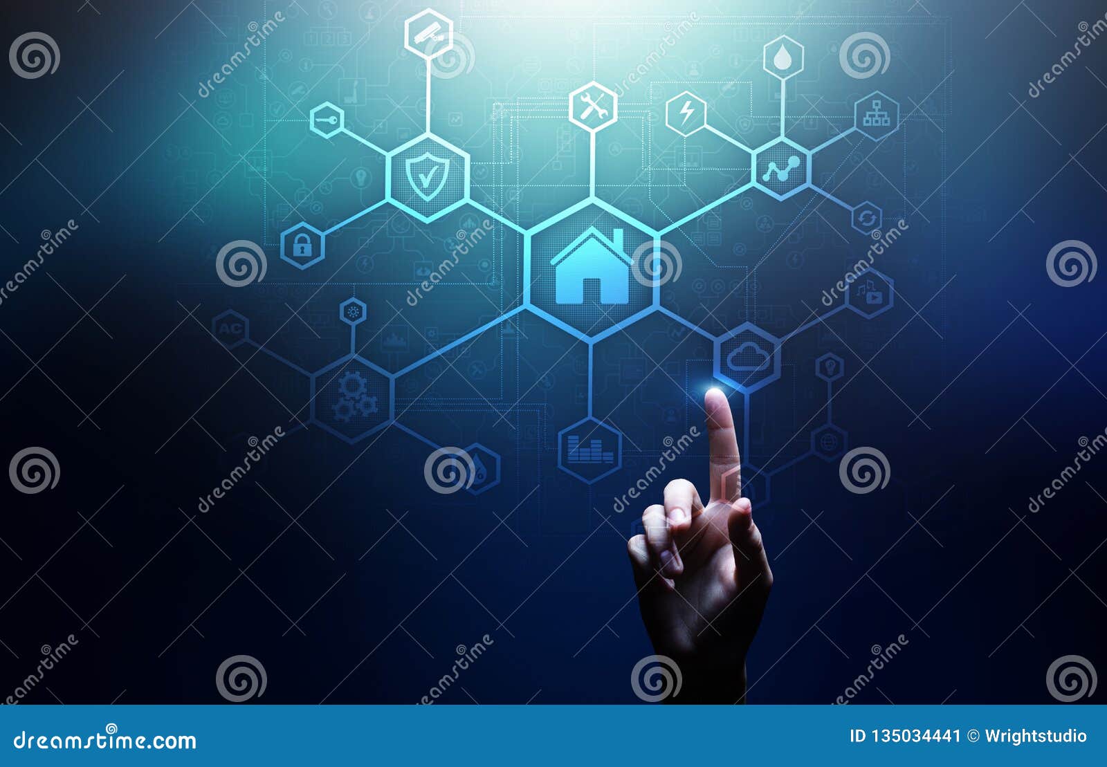 Smart Home Control Panel on Virtual Screen. IOT and Automation ... Smart Home Control Panel on Virtual Screen. IOT and Automation ...