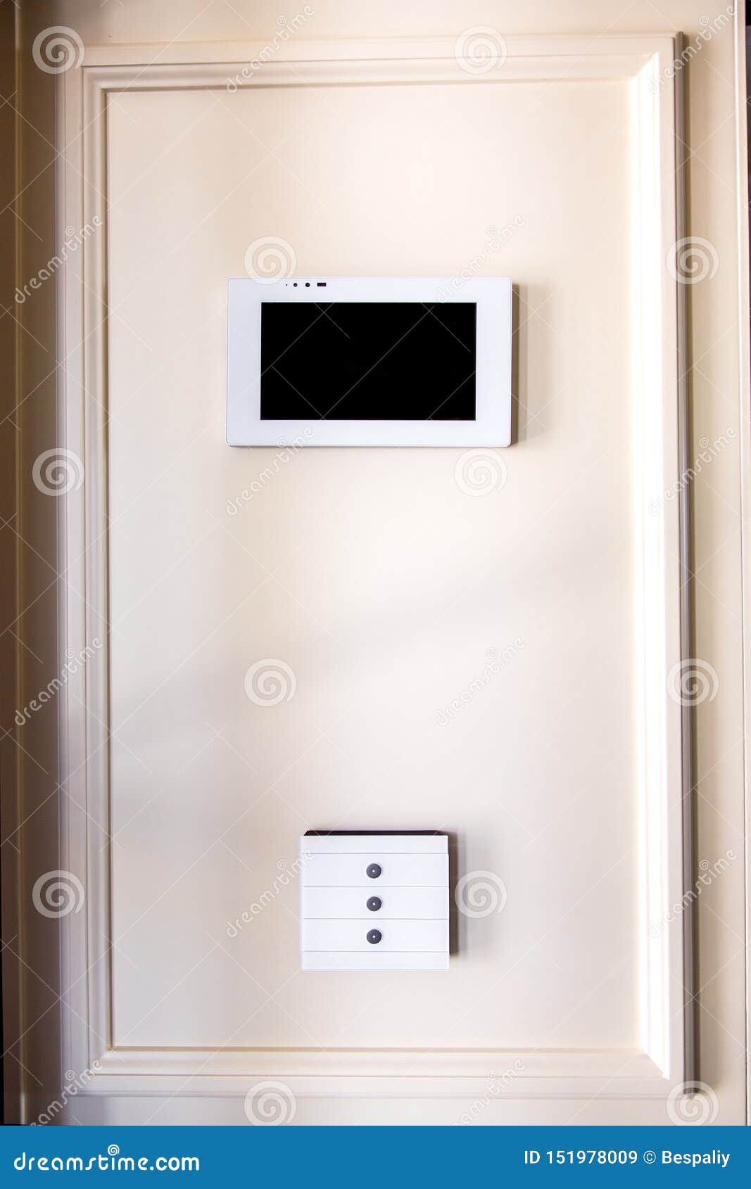The Smart Home Control System. Stock Image - Image of indoors, control ...