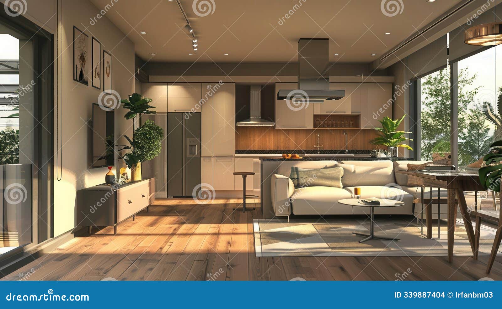 Smart Home Design. Modern Living Emphasizes Convenience and Technology ...