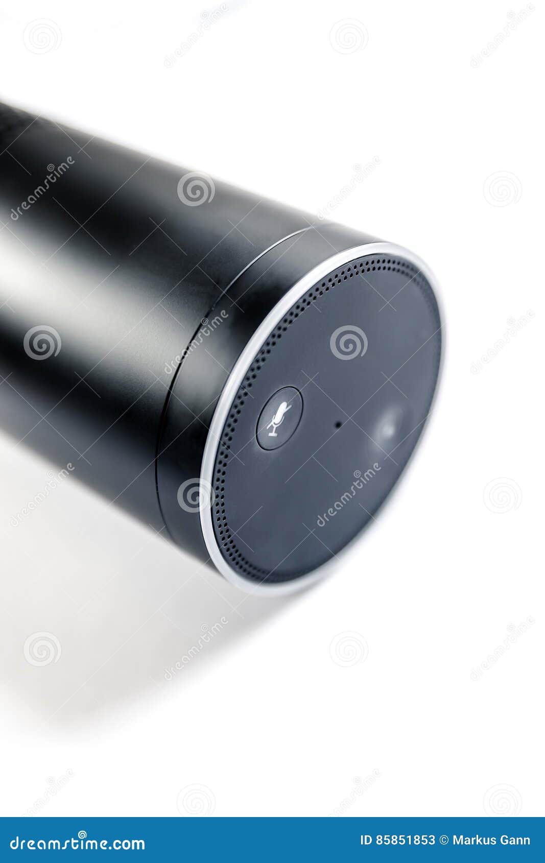 Smart Home Device with Voice Assistant Stock Image - Image of ...