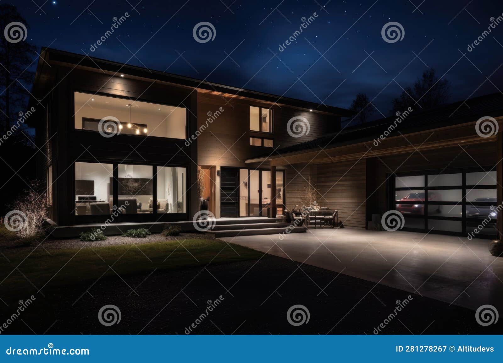 Smart Home Featuring Automated Lighting, Temperature Control, and ...
