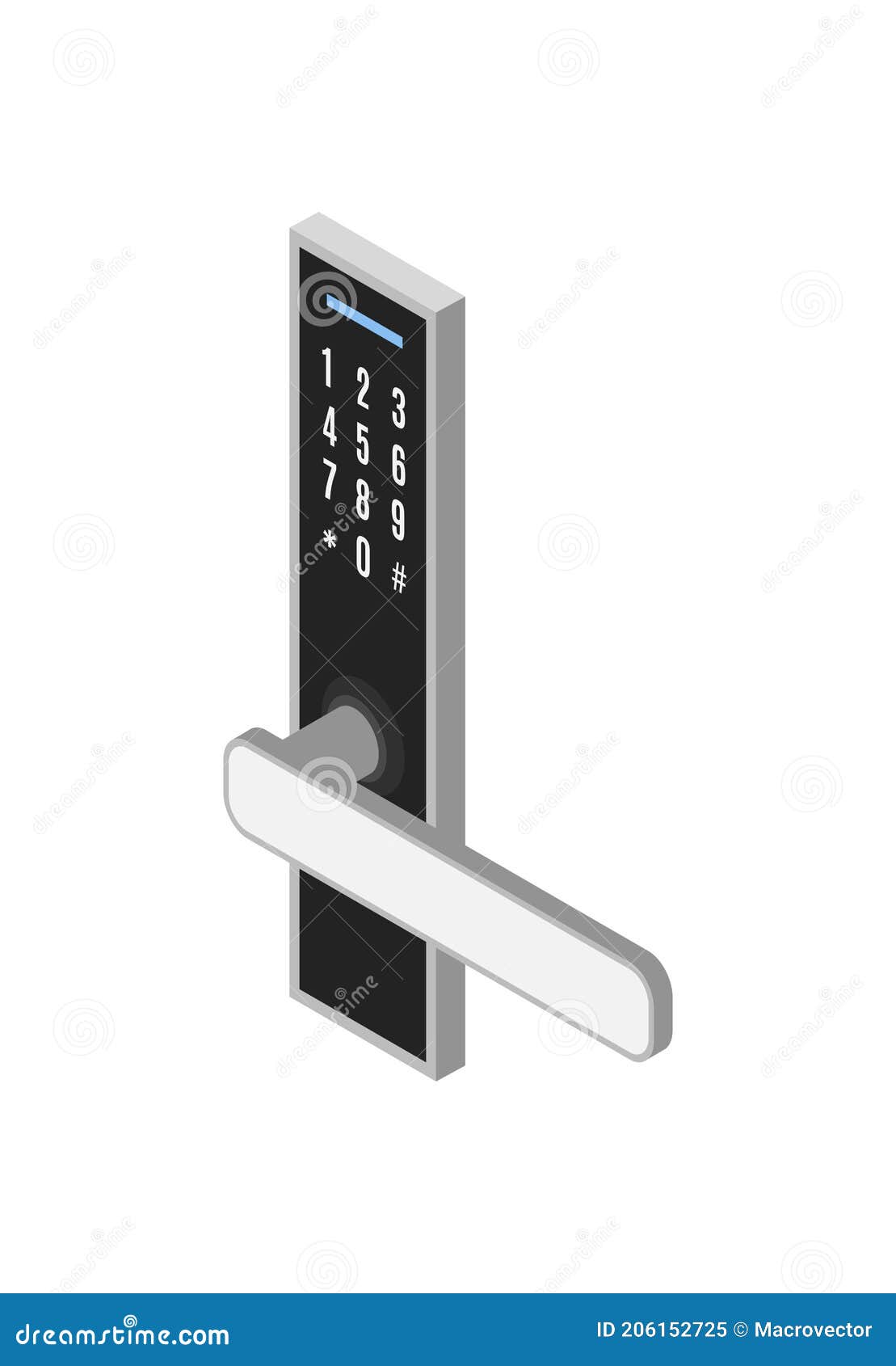 Smart Home Gadget Vector Illustration Stock Vector - Illustration of ...