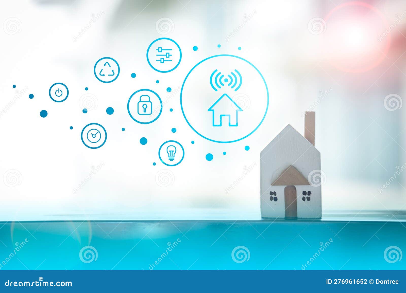 Smart Home and Intelligent House Concept. Smart Home Device Systems ...