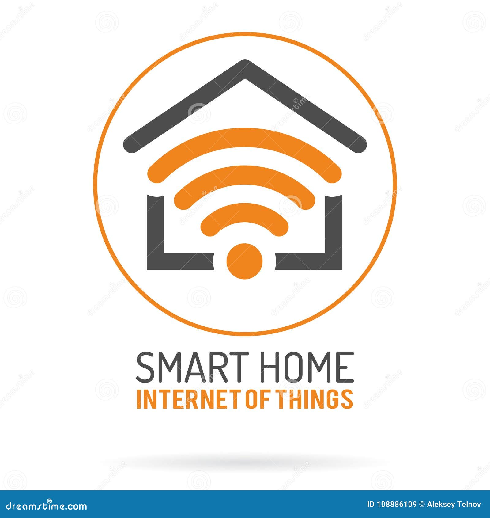 Smart Home and Internet of Things Logo Stock Vector - Illustration of ... Smart Home and Internet of Things Logo Stock Vector - Illustration of ...