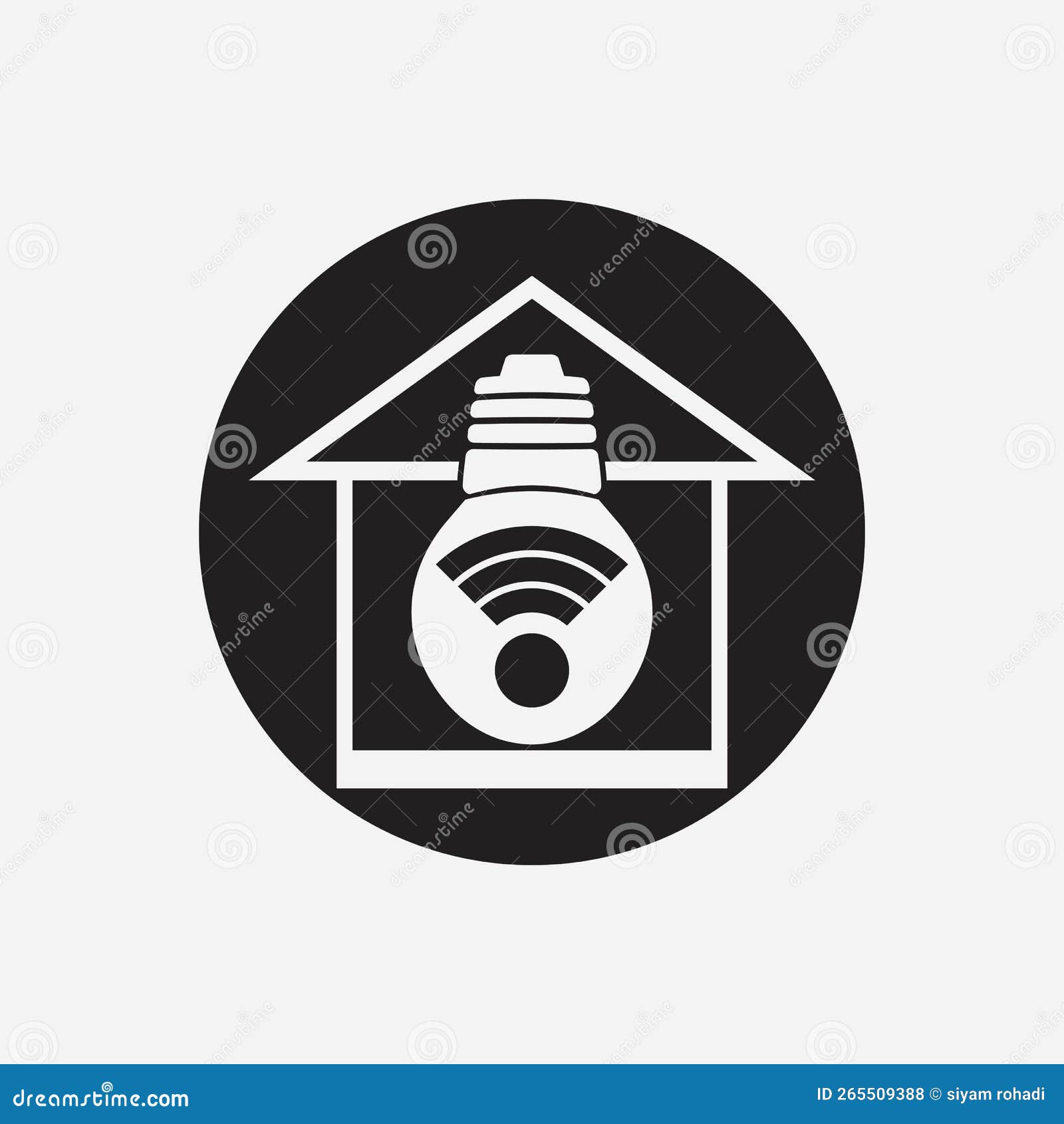 Smart Home Logo Vector Illustrations Design Stock Vector - Illustration ...