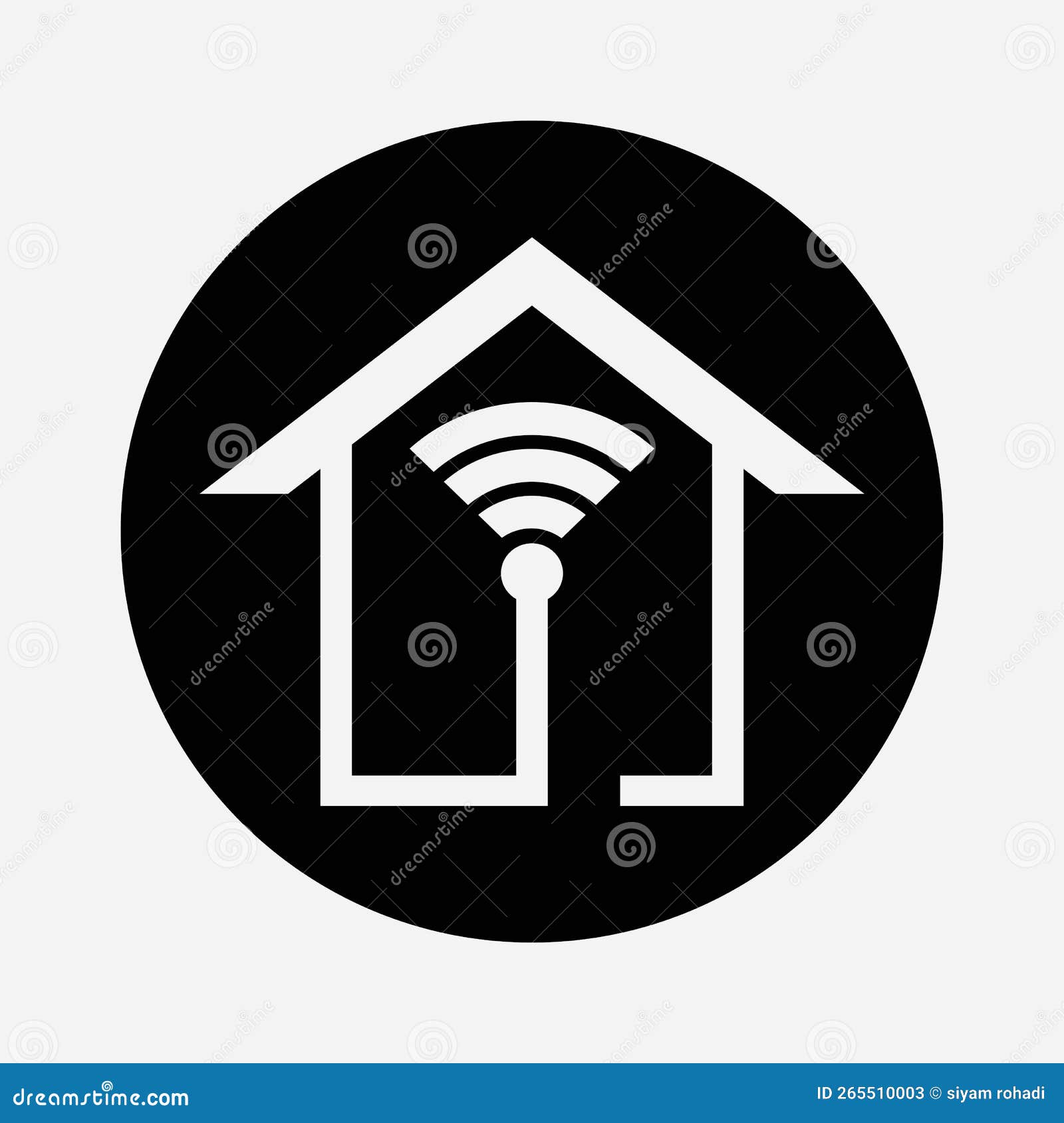 Smart Home Logo Vector Illustrations Design Stock Illustration ...