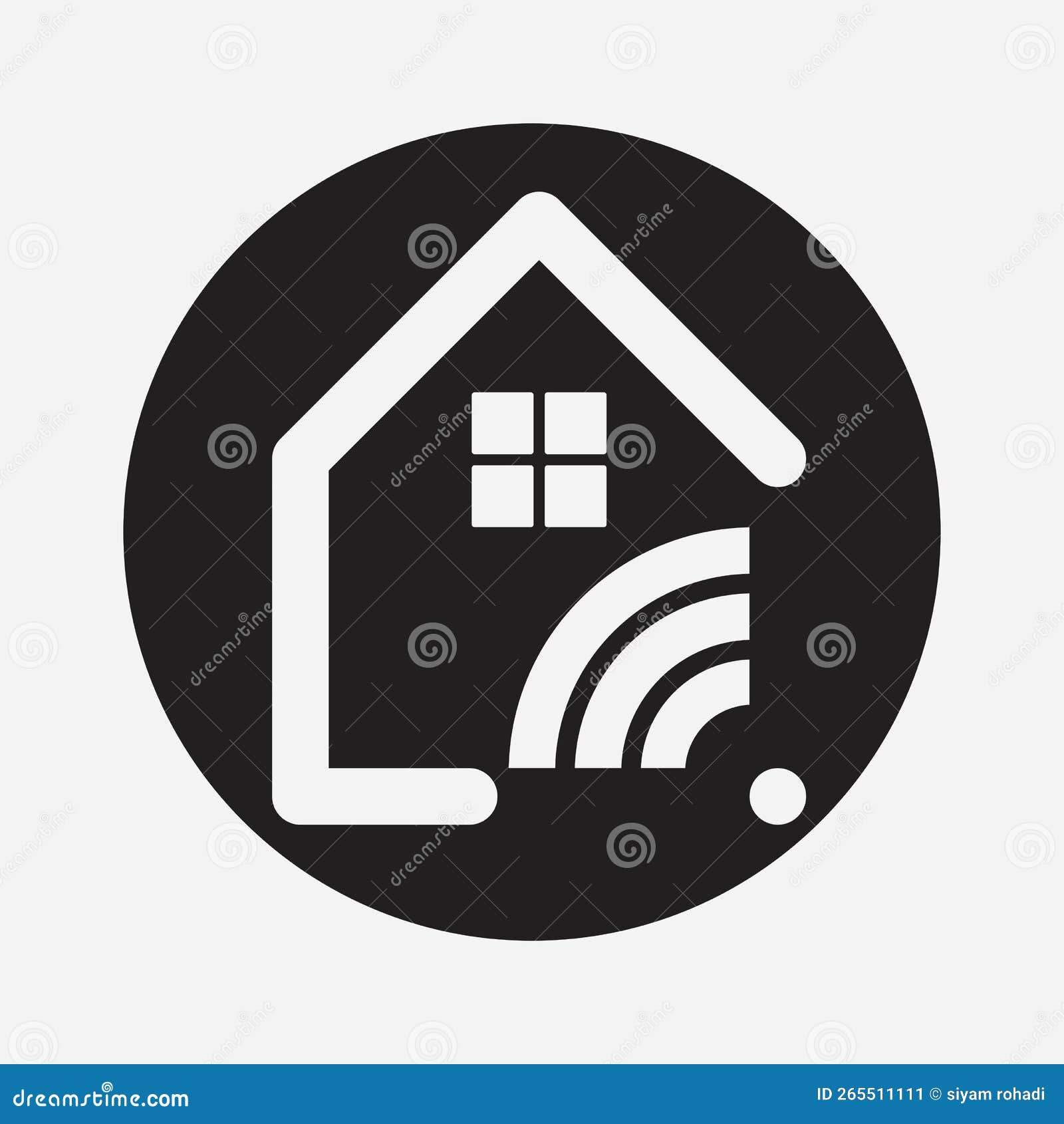 Smart Home Logo Vector Illustrations Design Stock Illustration ...