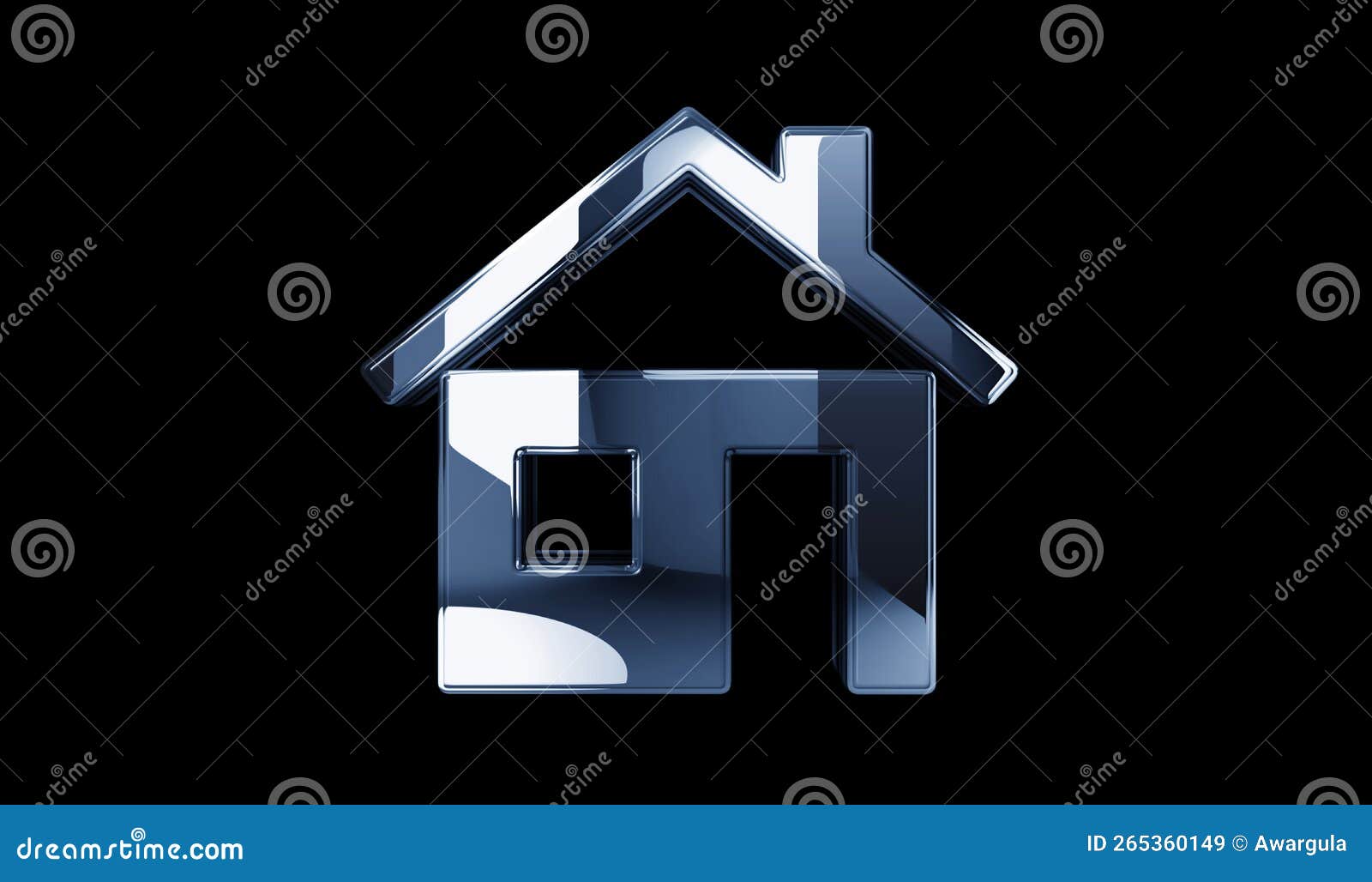 Smart Home Network System and House Control Symbol Digital 3d ...