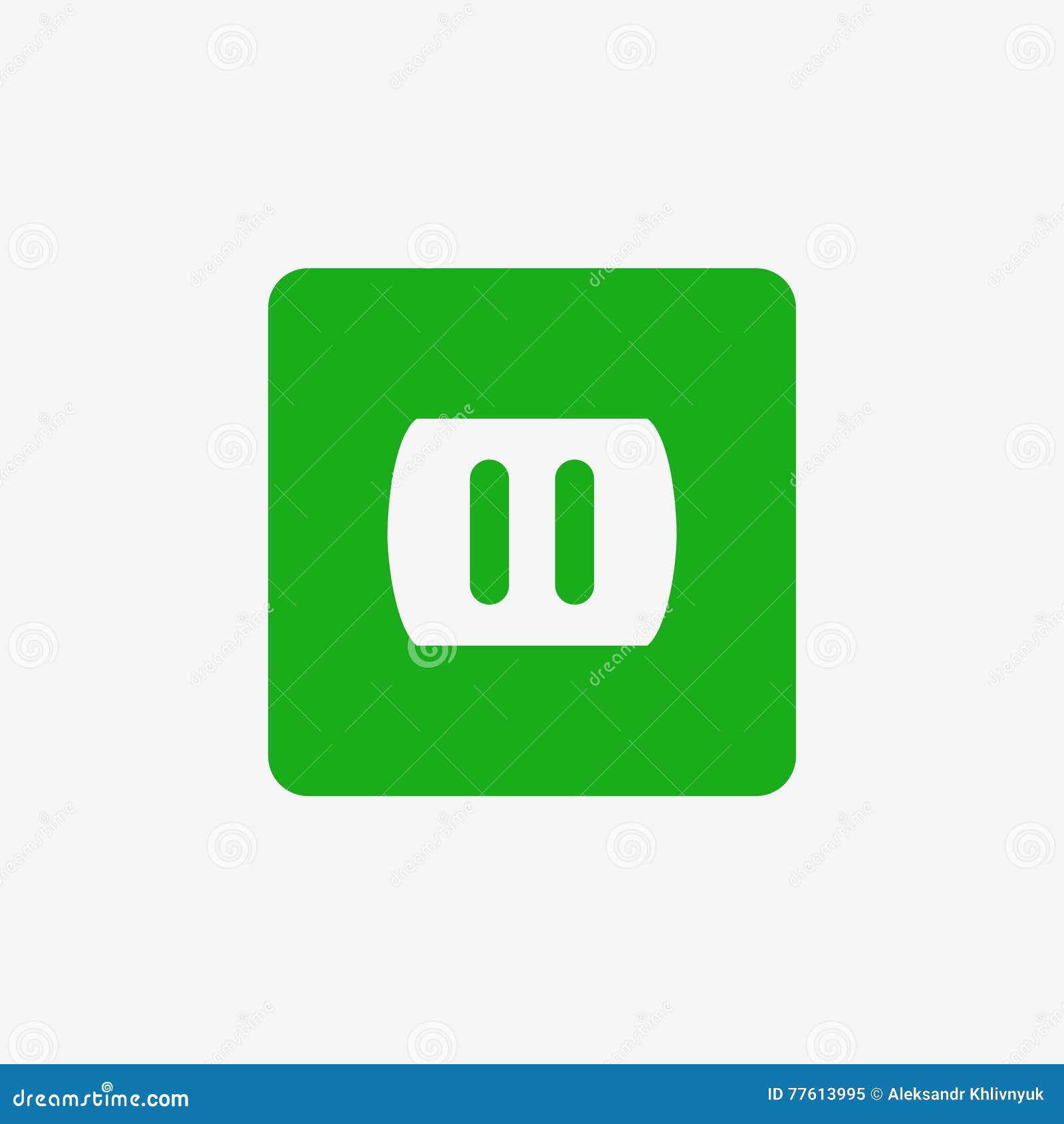 Smart home outlets stock illustration. Illustration of home - 77613995