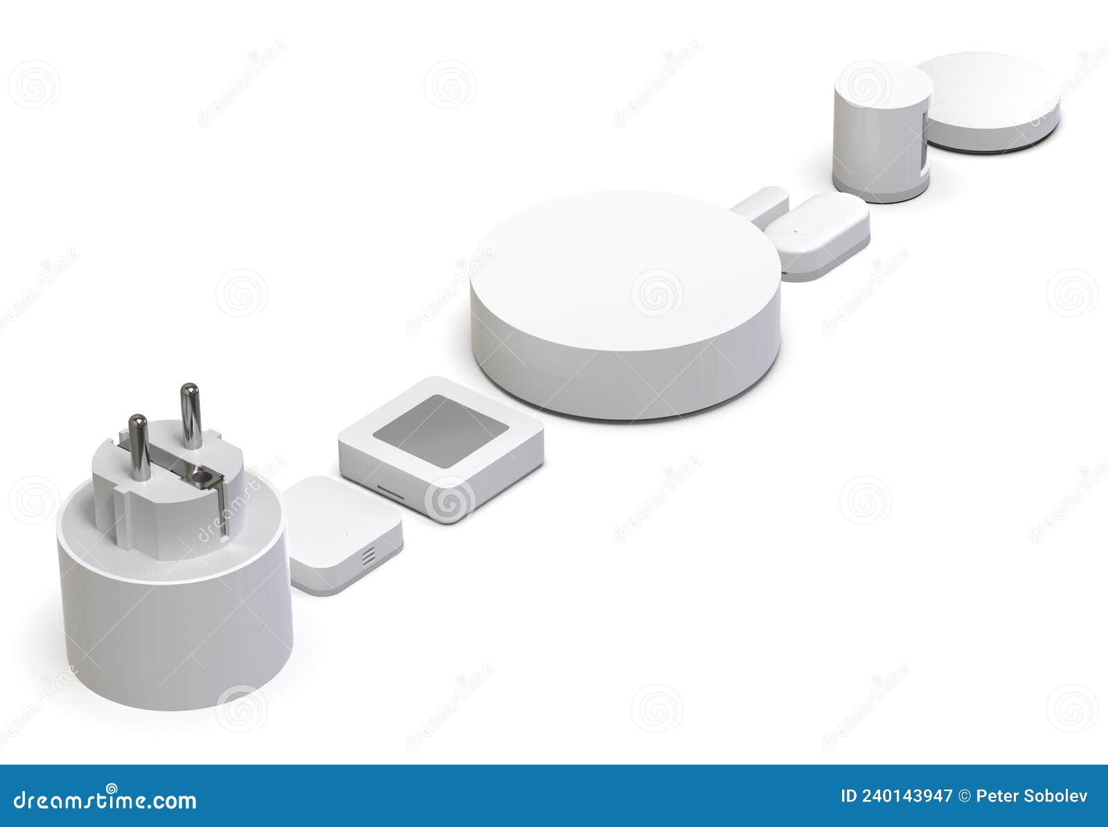 Smart home sensor devices stock image. Image of motion - 240143947