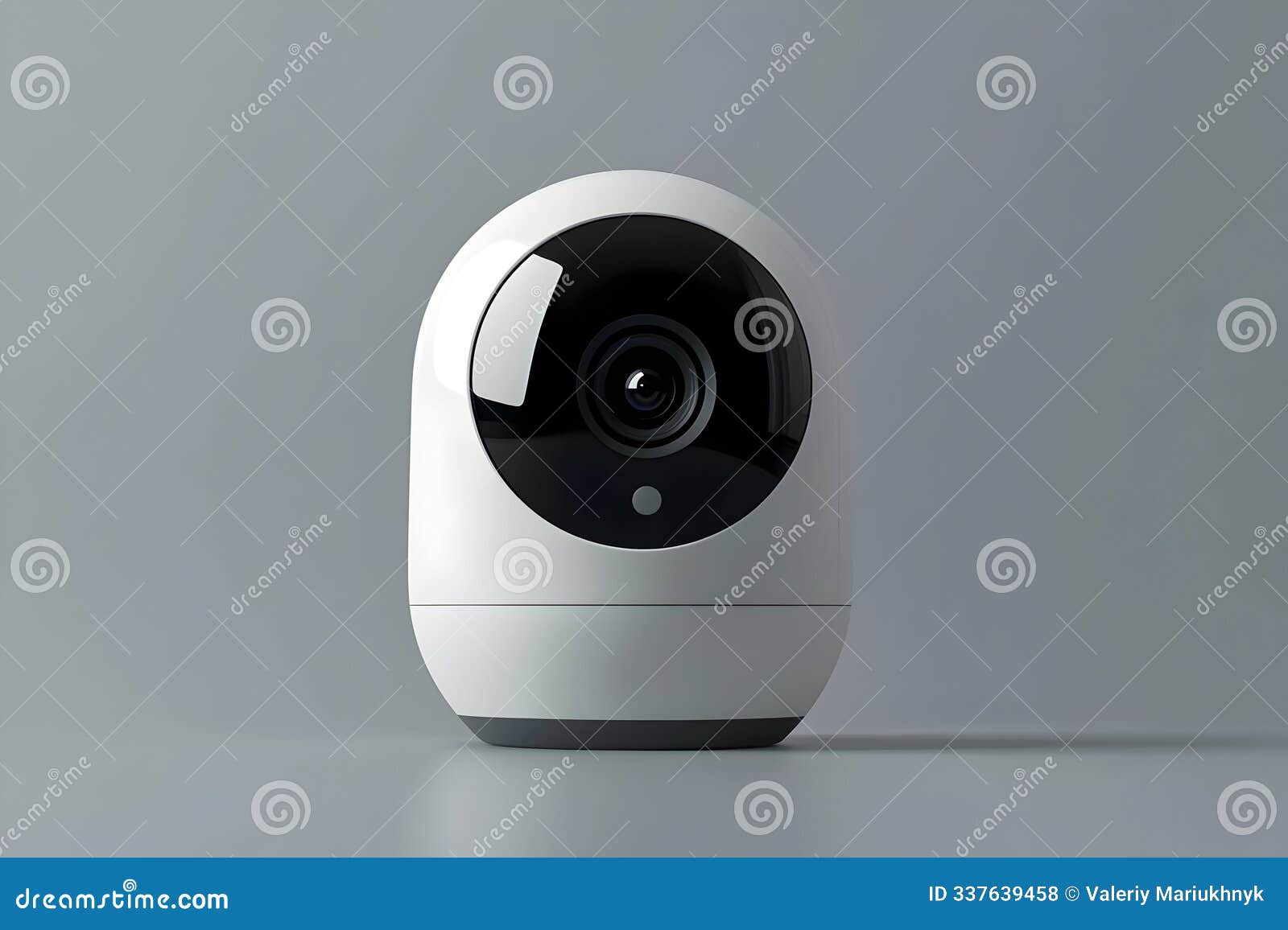 Smart Home Surveillance Camera in a Simple and Sleek Design for Indoor ...